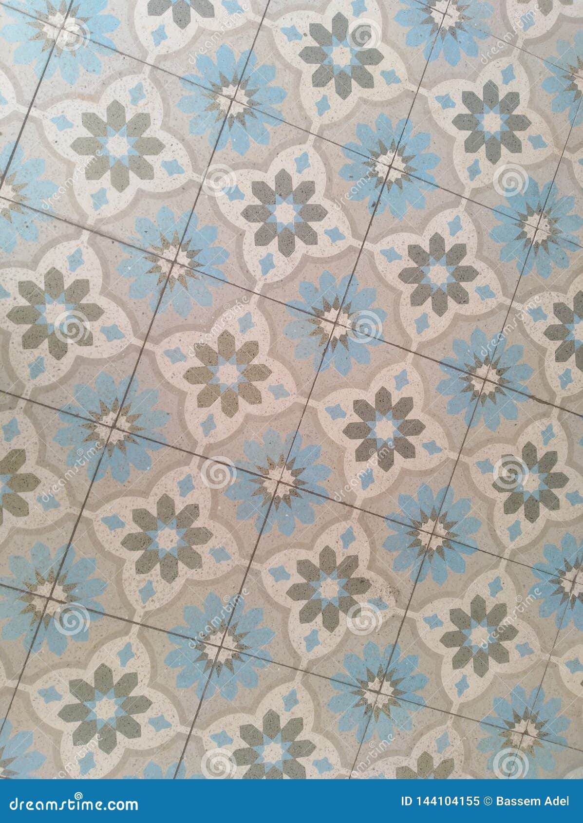 Oriental Artistic Unique Floor Pattern Stock Image - Image of design ...