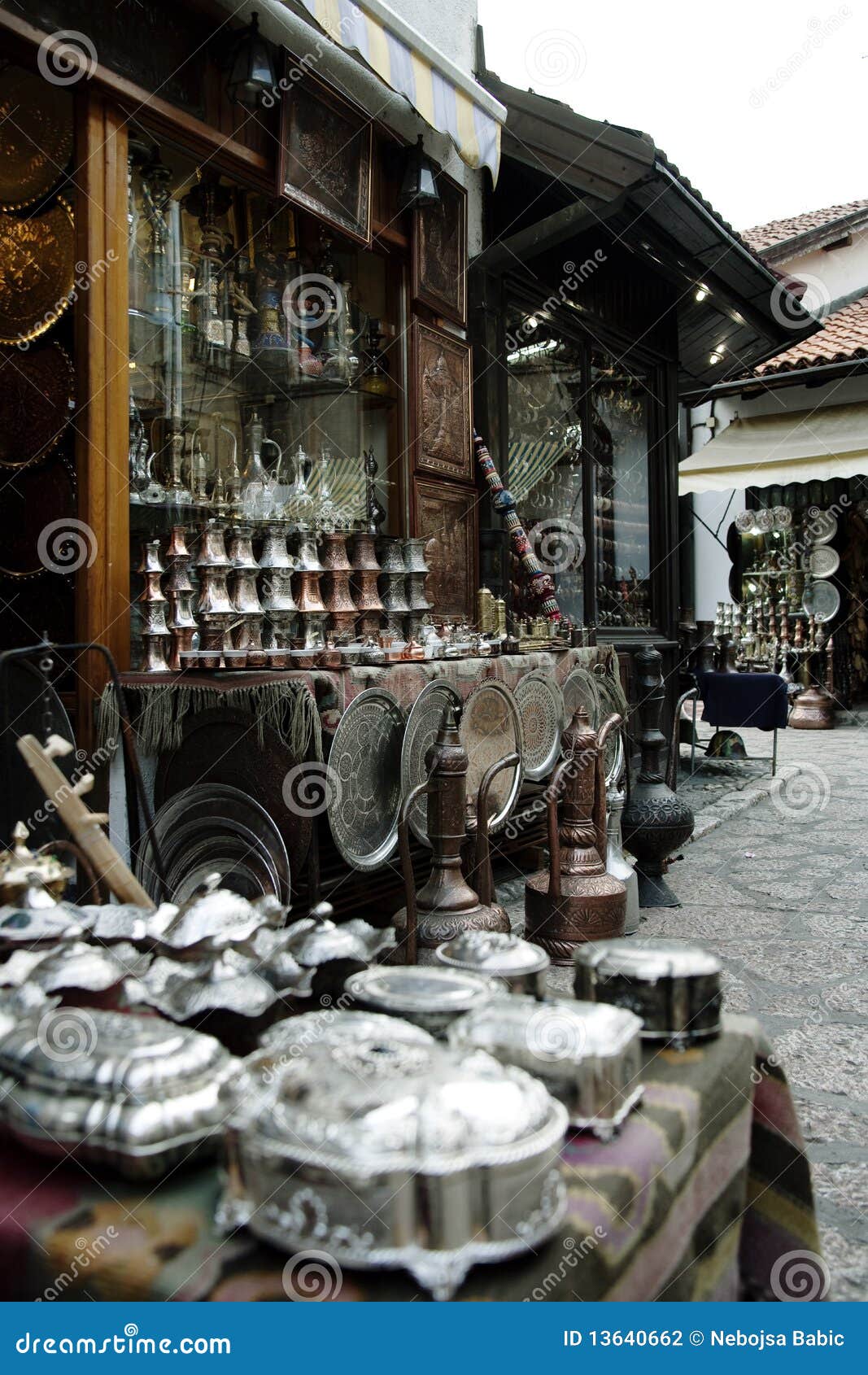 Oriental bazaar shopping stock photo. Image of orient - 13640662