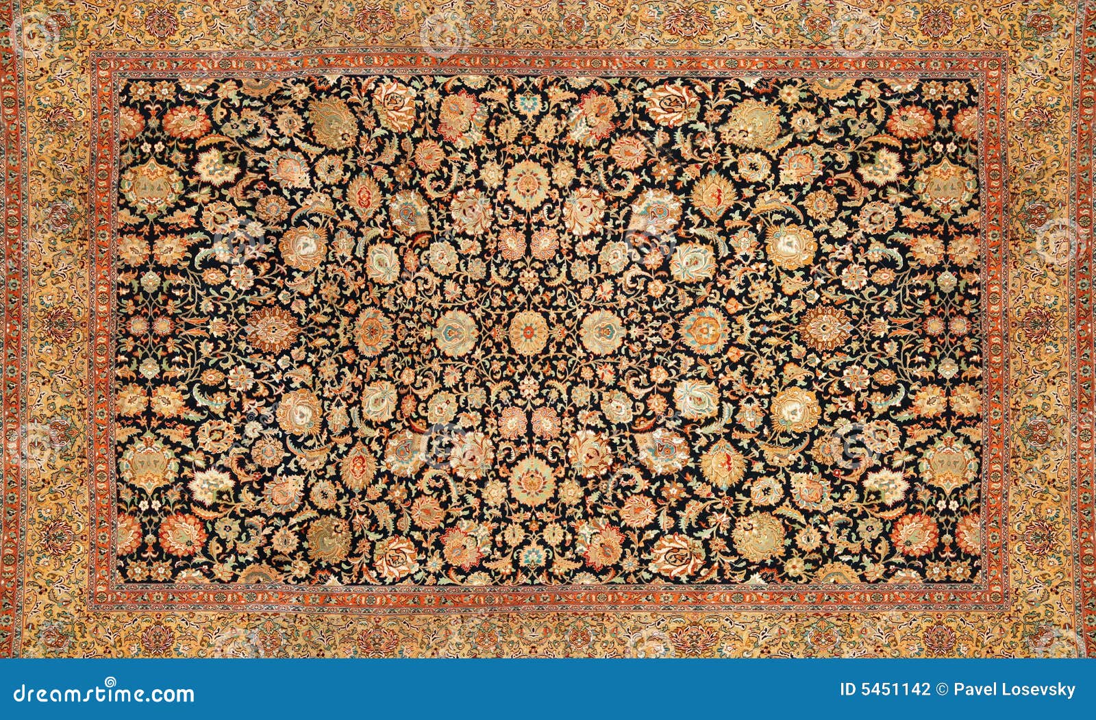 Oriental carpet stock photo. Image of decoration, flat - 5451142