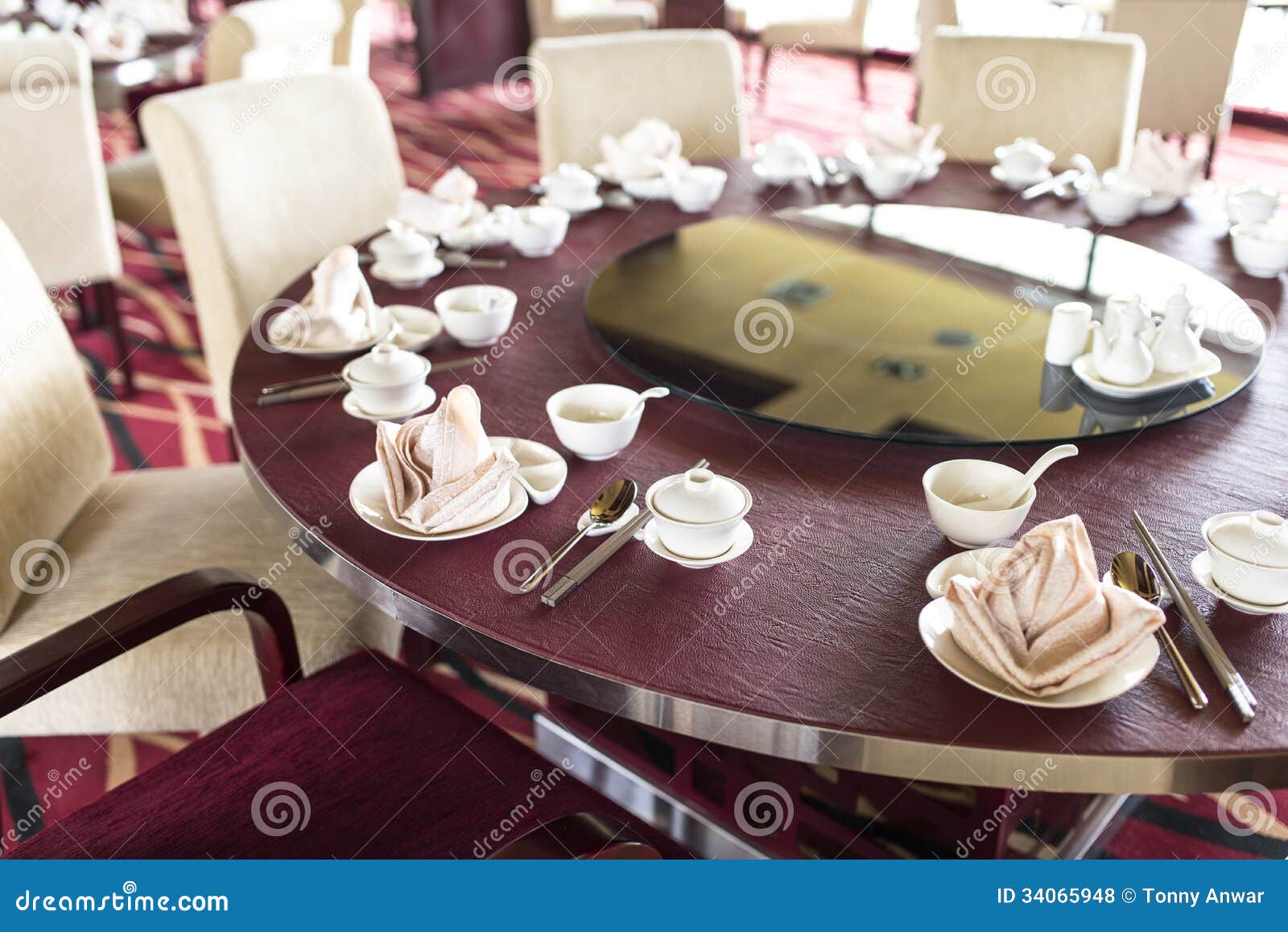Chinese Restaurant Table