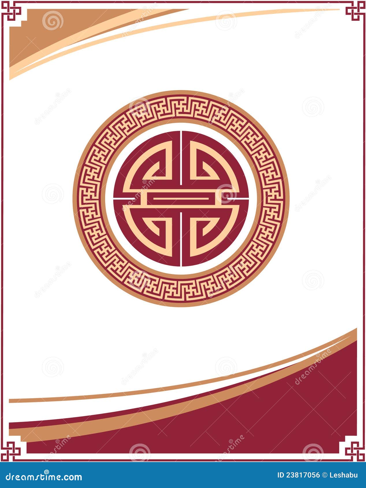 Chinese Template Vector Illustration | CartoonDealer.com #59962290