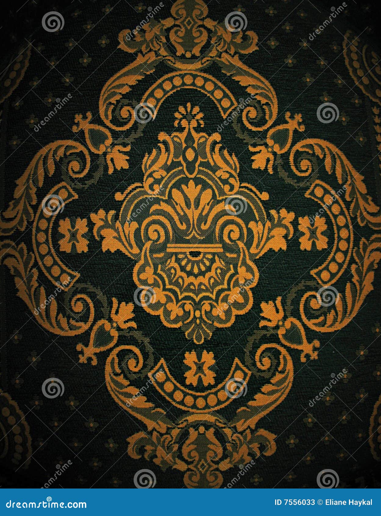 Oriental Design Pattern stock image. Image of decor, gold - 7556033