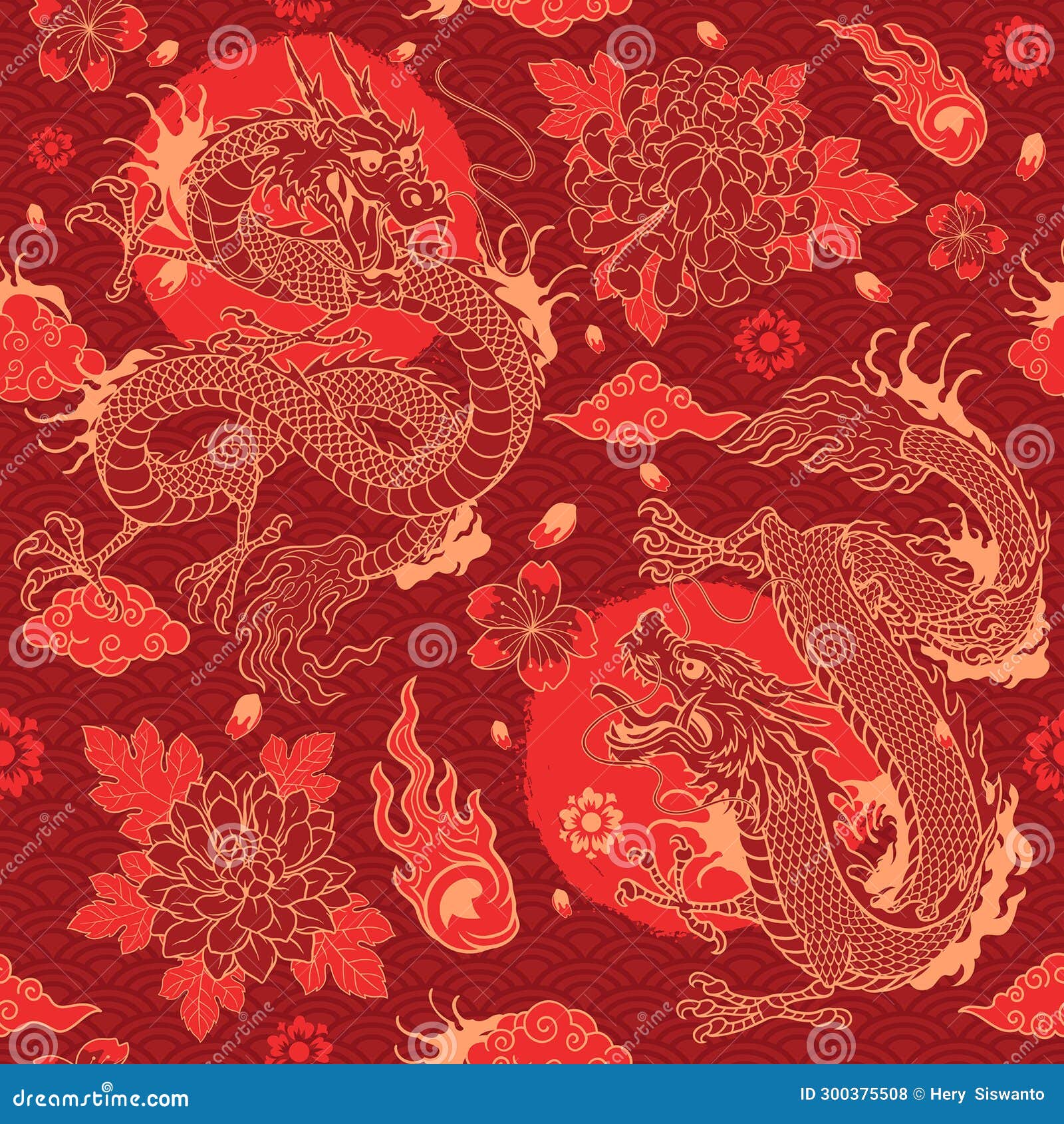 Oriental Dragon Worm Cartoon Vector | CartoonDealer.com #33821541