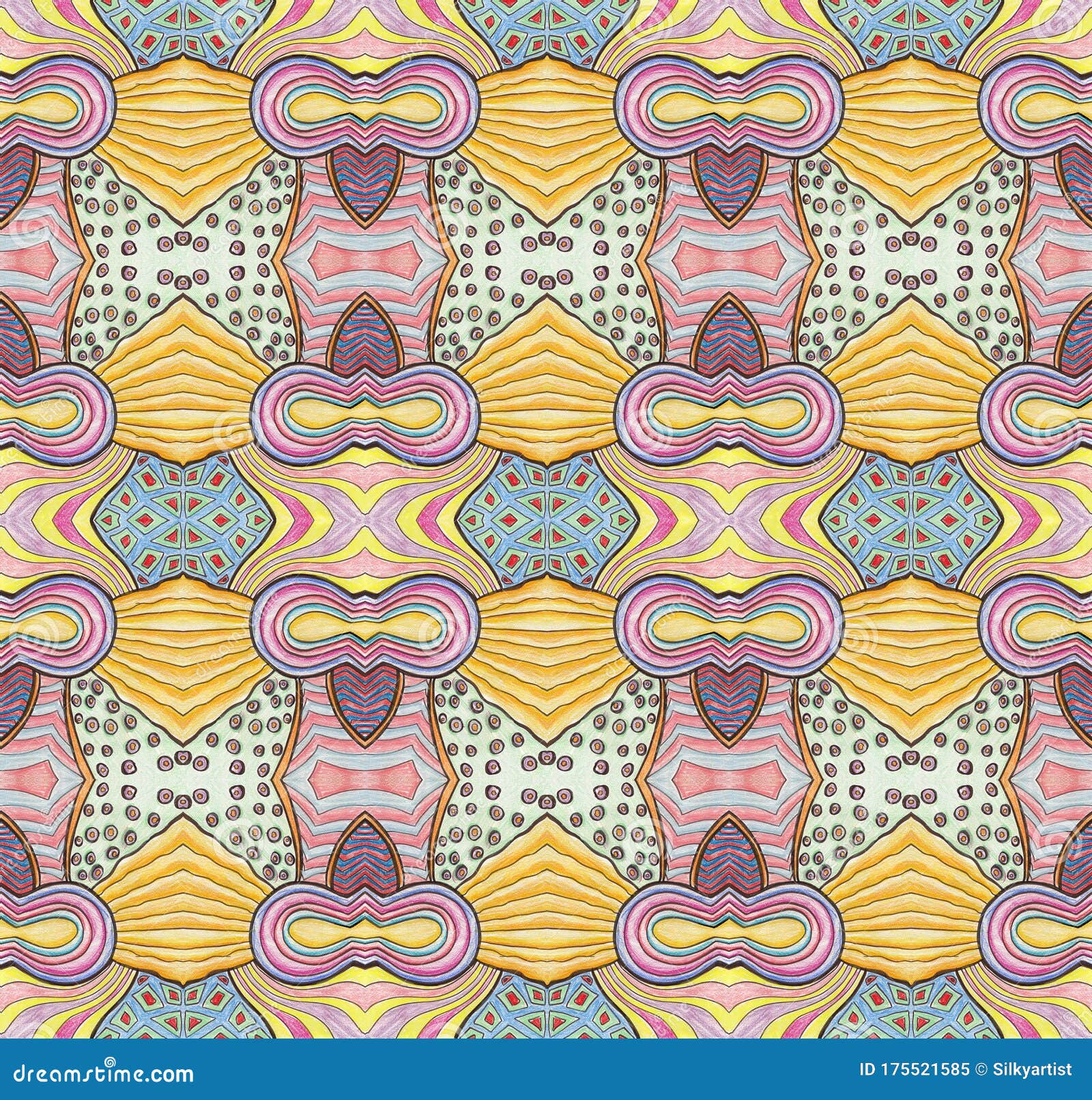 Oriental Fabric Texture Royalty-Free Stock Photography | CartoonDealer ...