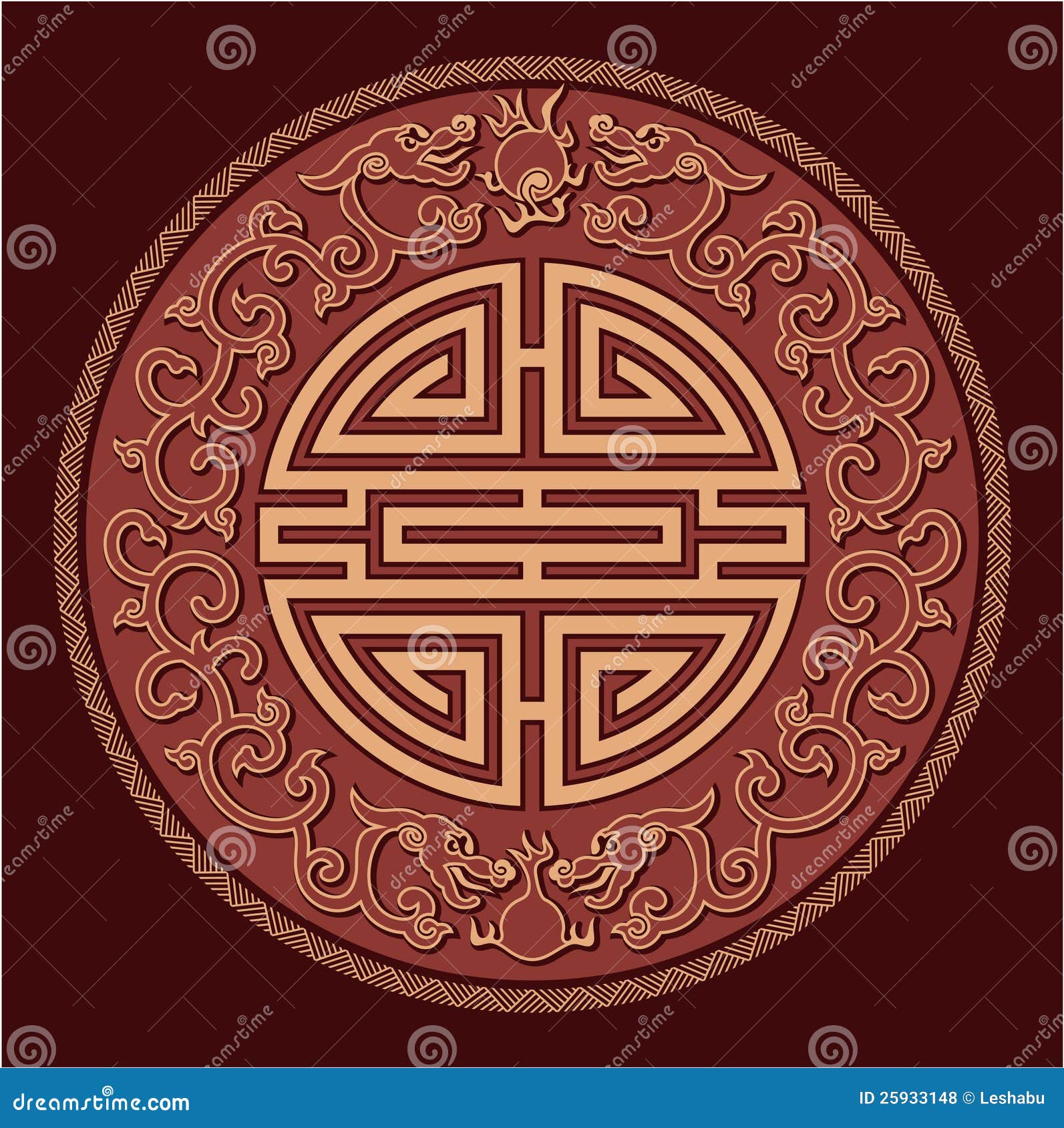 Feng Shui Symbol Toad With A Youngster On Its Back Stock Photography ...