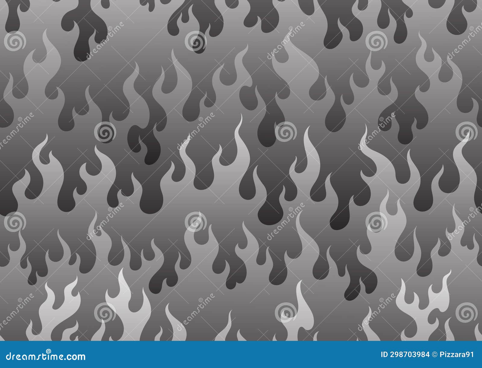 Oriental Fire Pattern Seamless Wallpaper Gradient Effect Stock ...