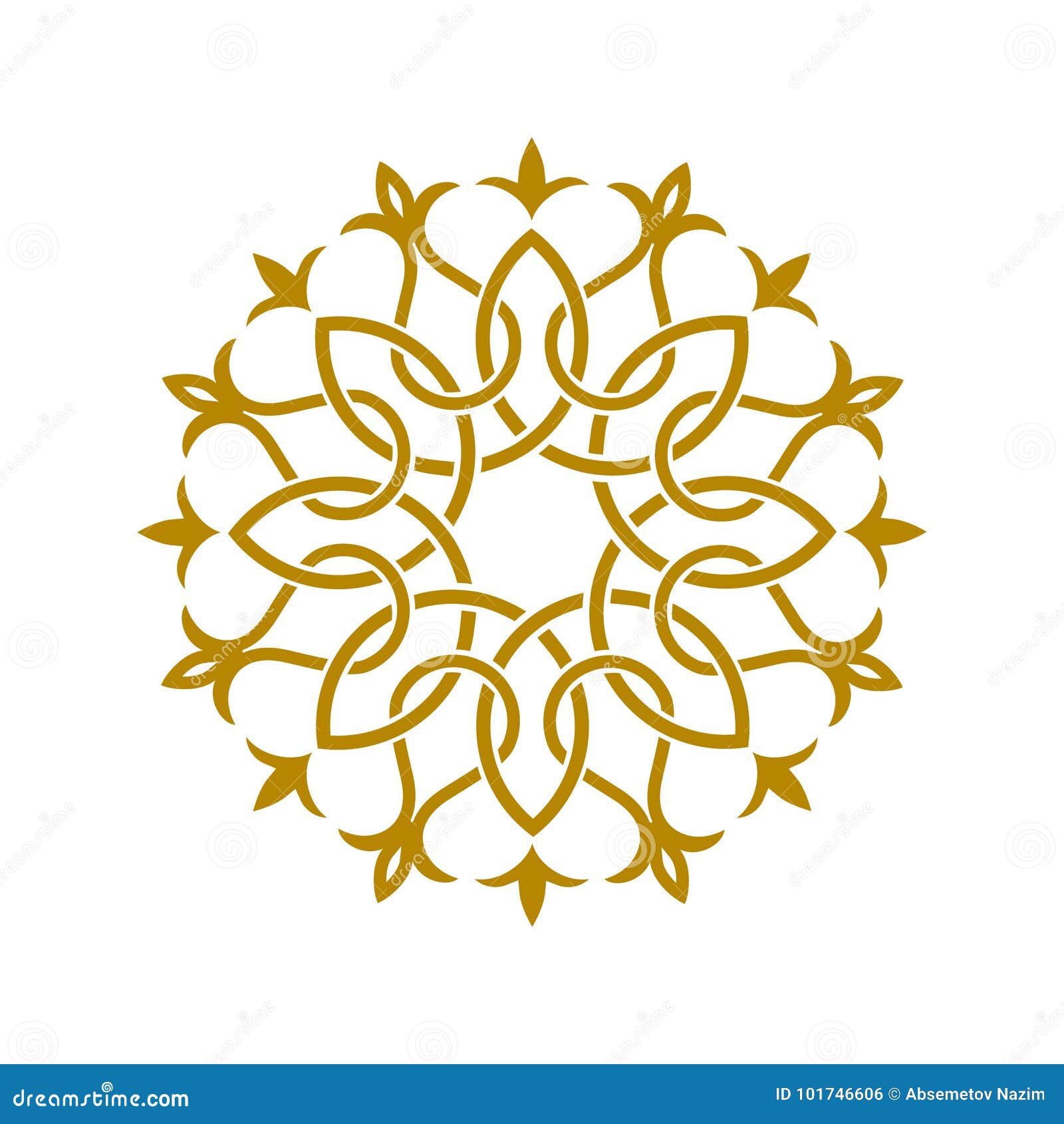 Oriental Geometric Design Arabic Pattern Logo Stock Vector ... Oriental Geometric Design Arabic Pattern Logo Stock Vector ...