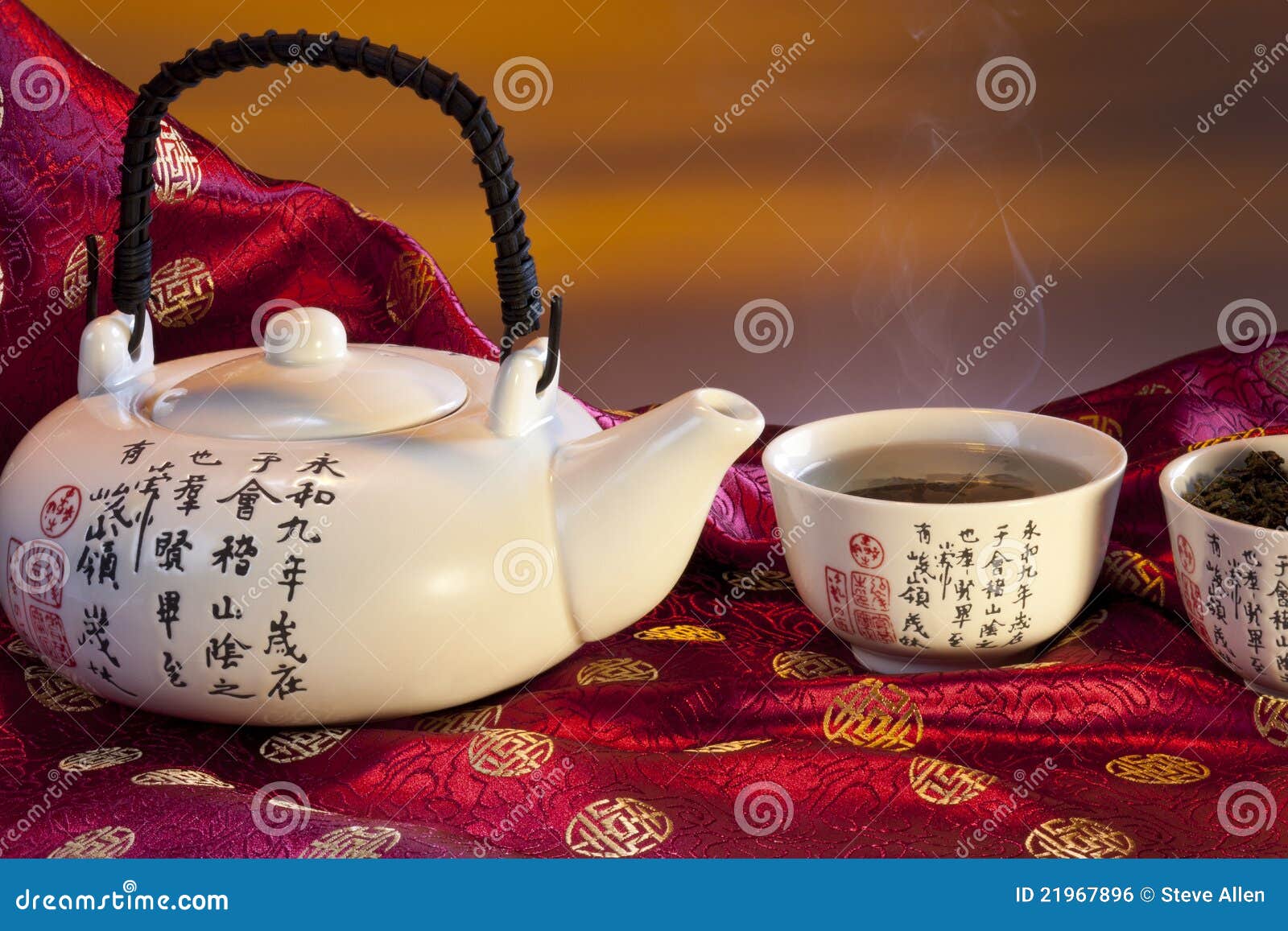Oriental Green Tea stock photo. Image of asia, ceremonial - 21967896