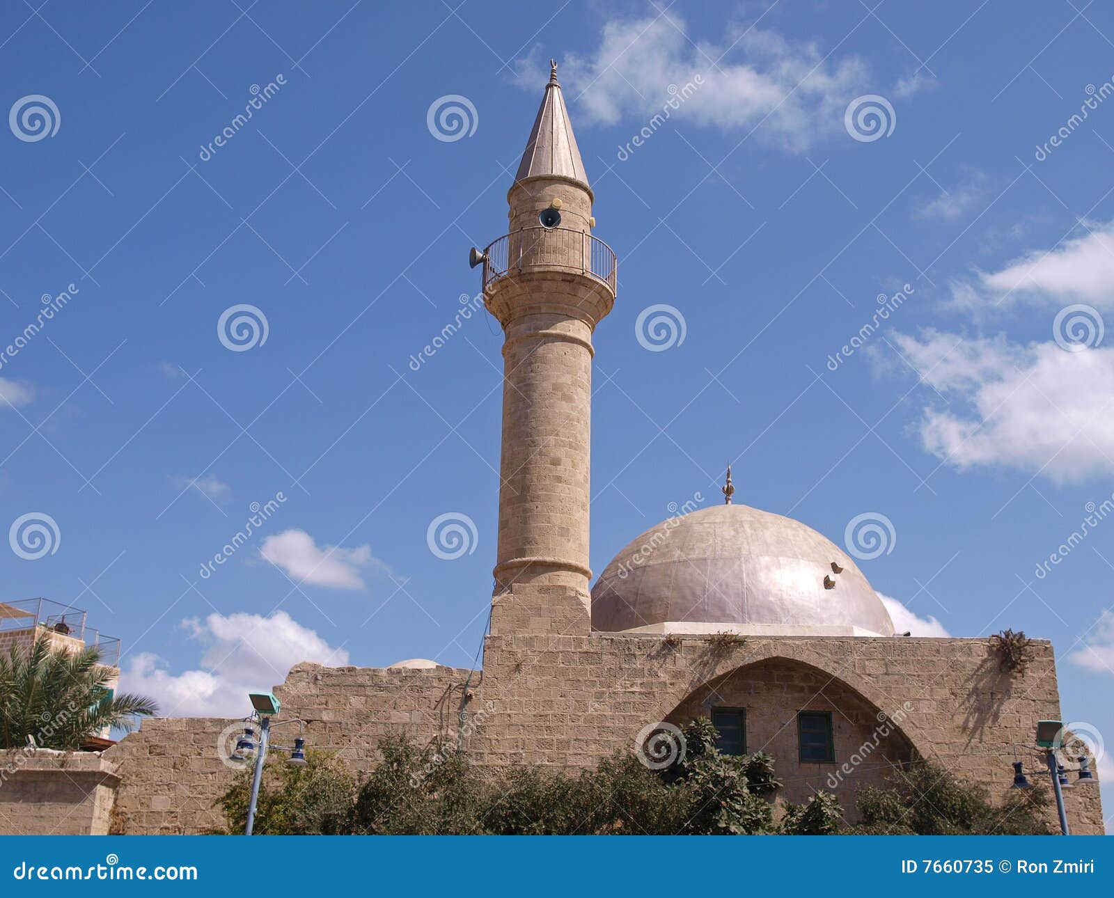 Oriental Muslim Mosque Tower Royalty Free Stock Photo - Image: 7660735