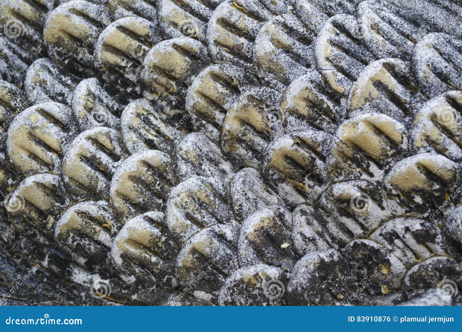 Oriental Pattern - Scale of Dragon Skin Stock Photo - Image of colour ...