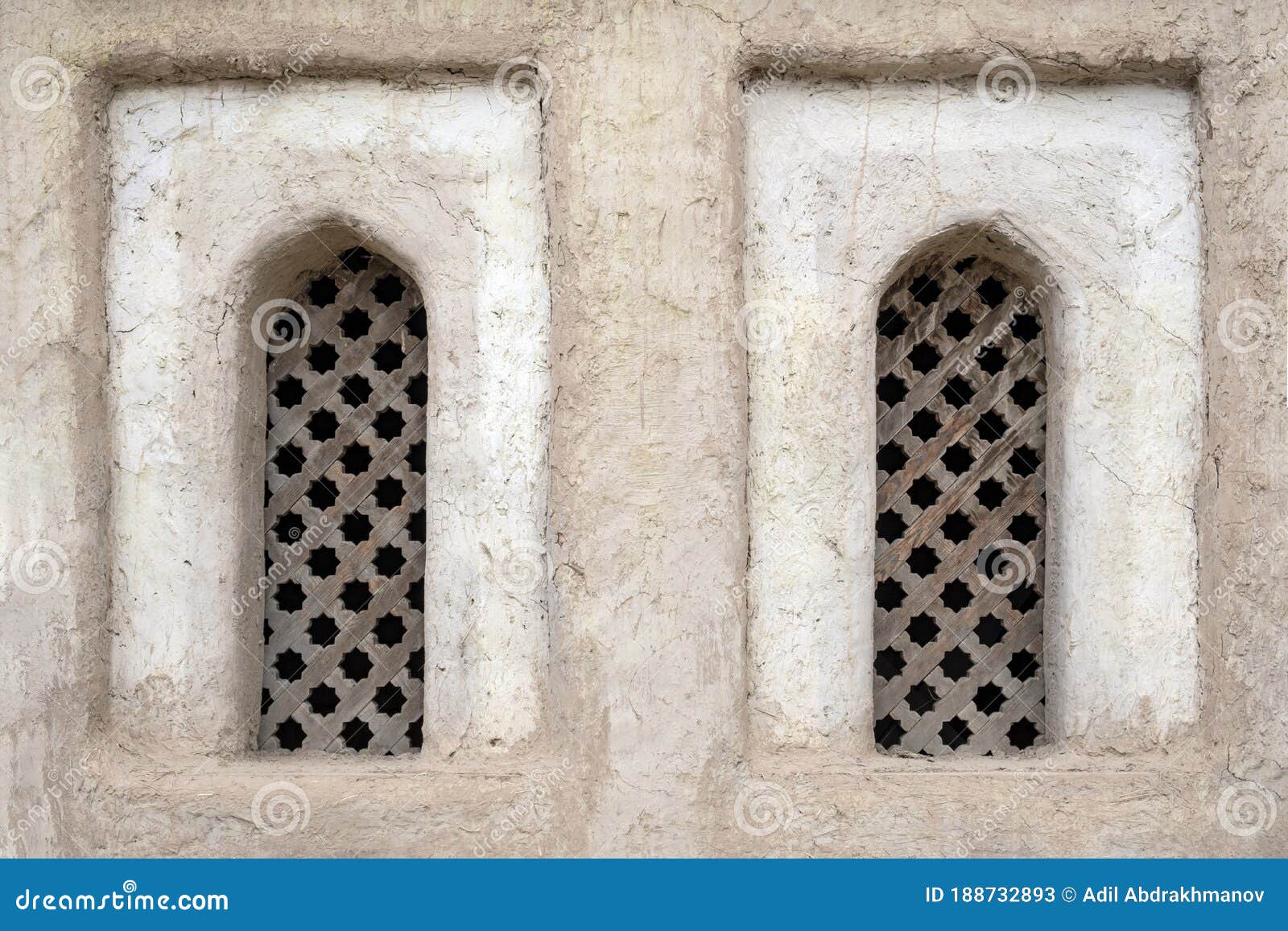Oriental style windows stock image. Image of decor, decoration - 188732893