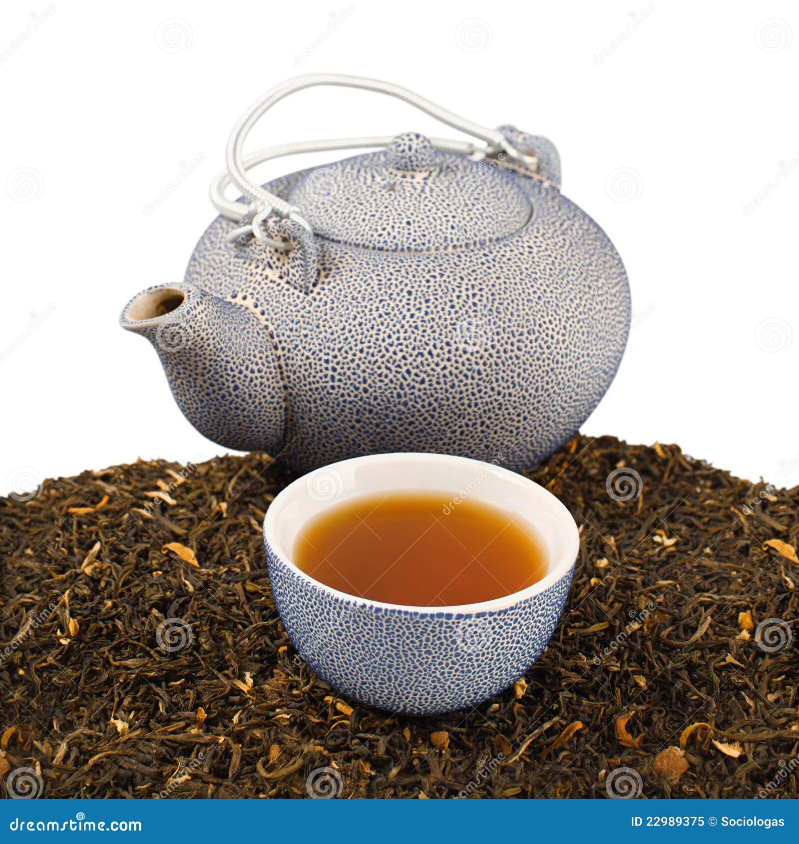 Oriental tea stock image. Image of herbal, isolated, health - 22989375