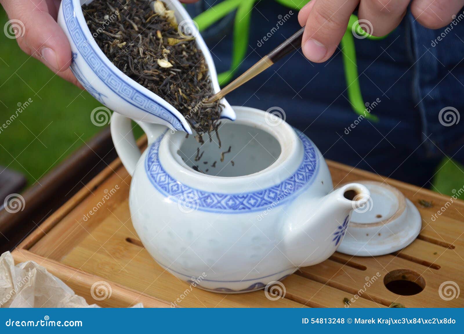 Oriental tea stock photo. Image of greentea, prepared - 54813248