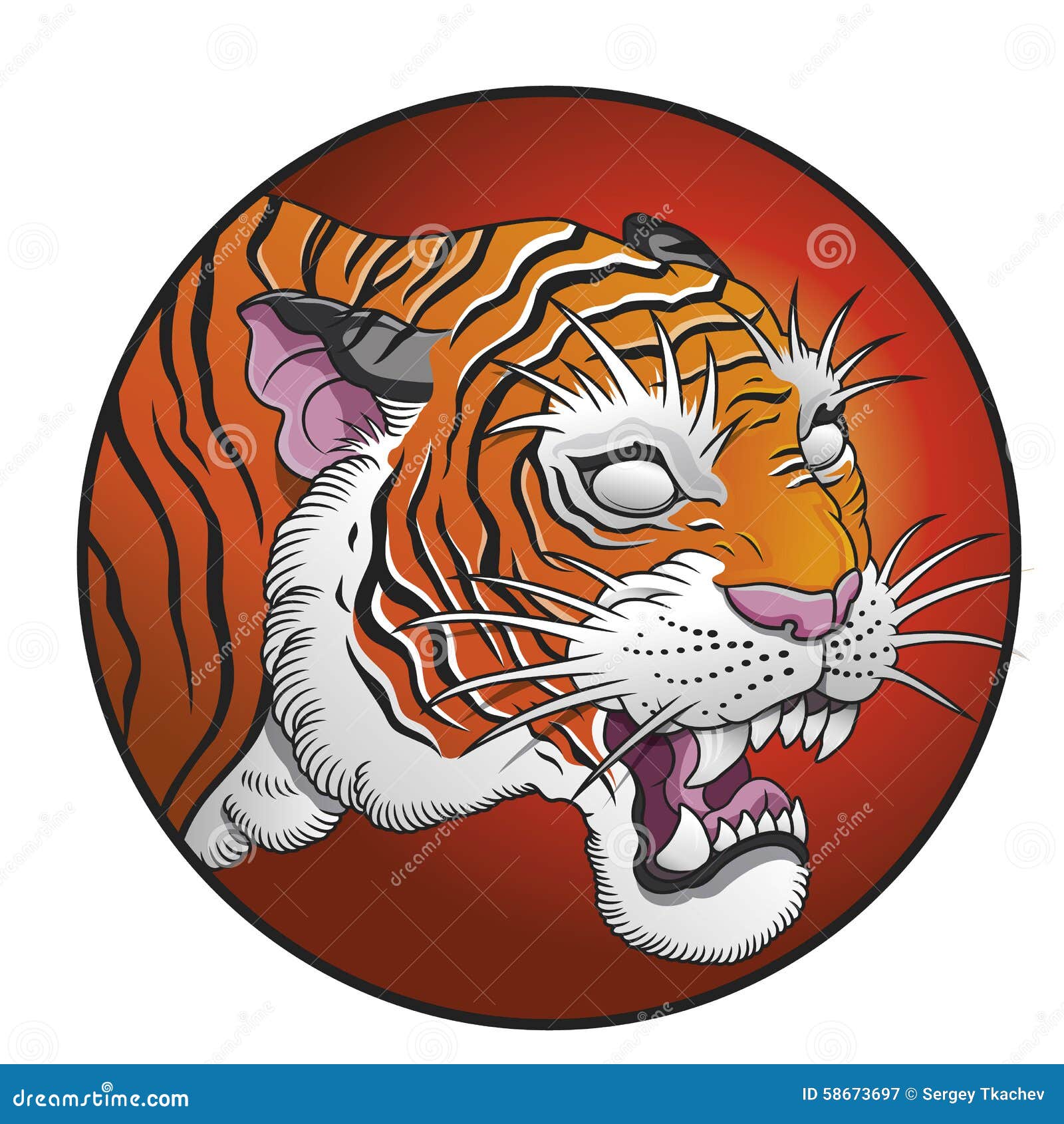 Tiger Circle Stock Illustrations – 1,460 Tiger Circle Stock ...