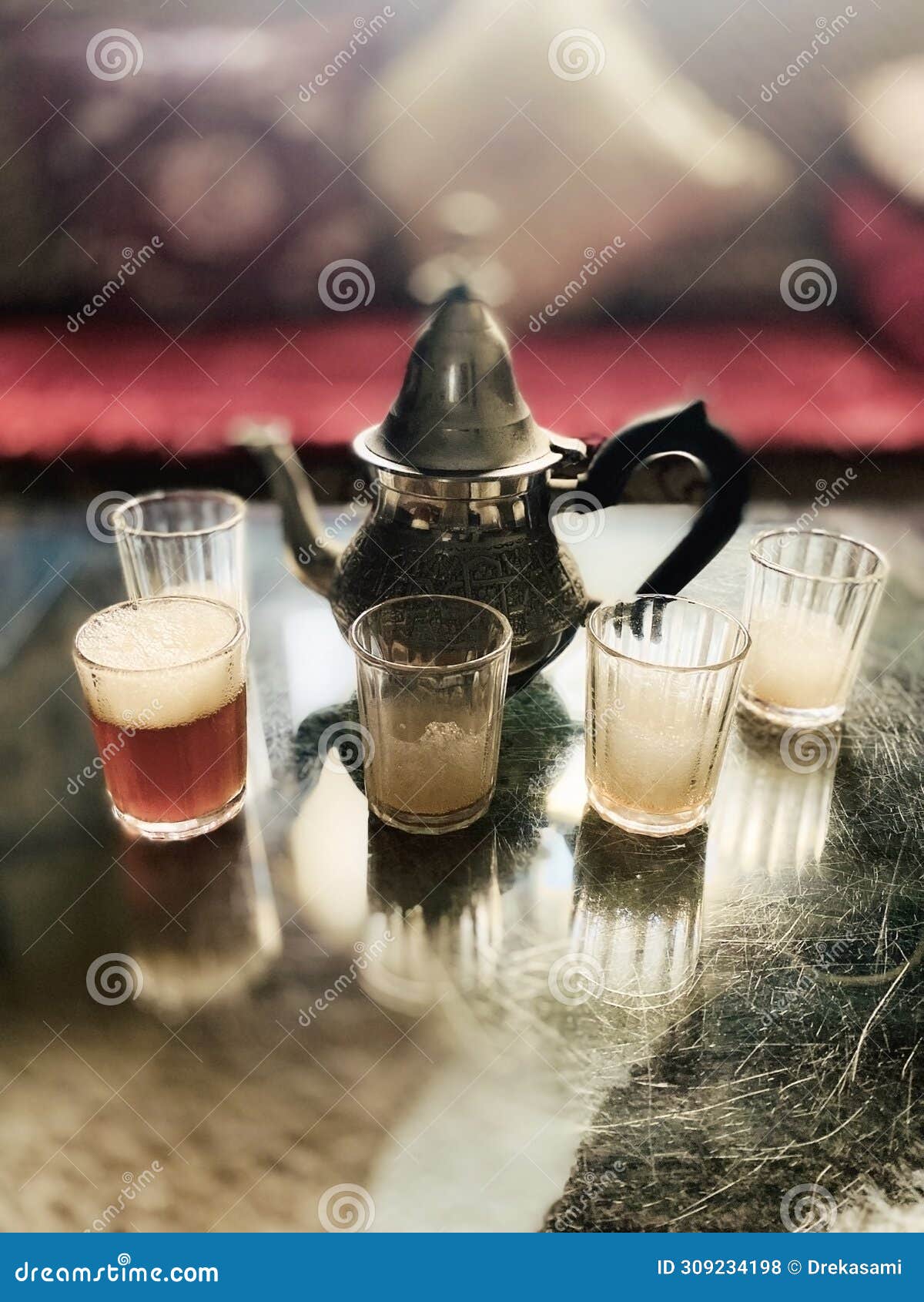 Oriental traditional tea stock photo. Image of arabia - 309234198