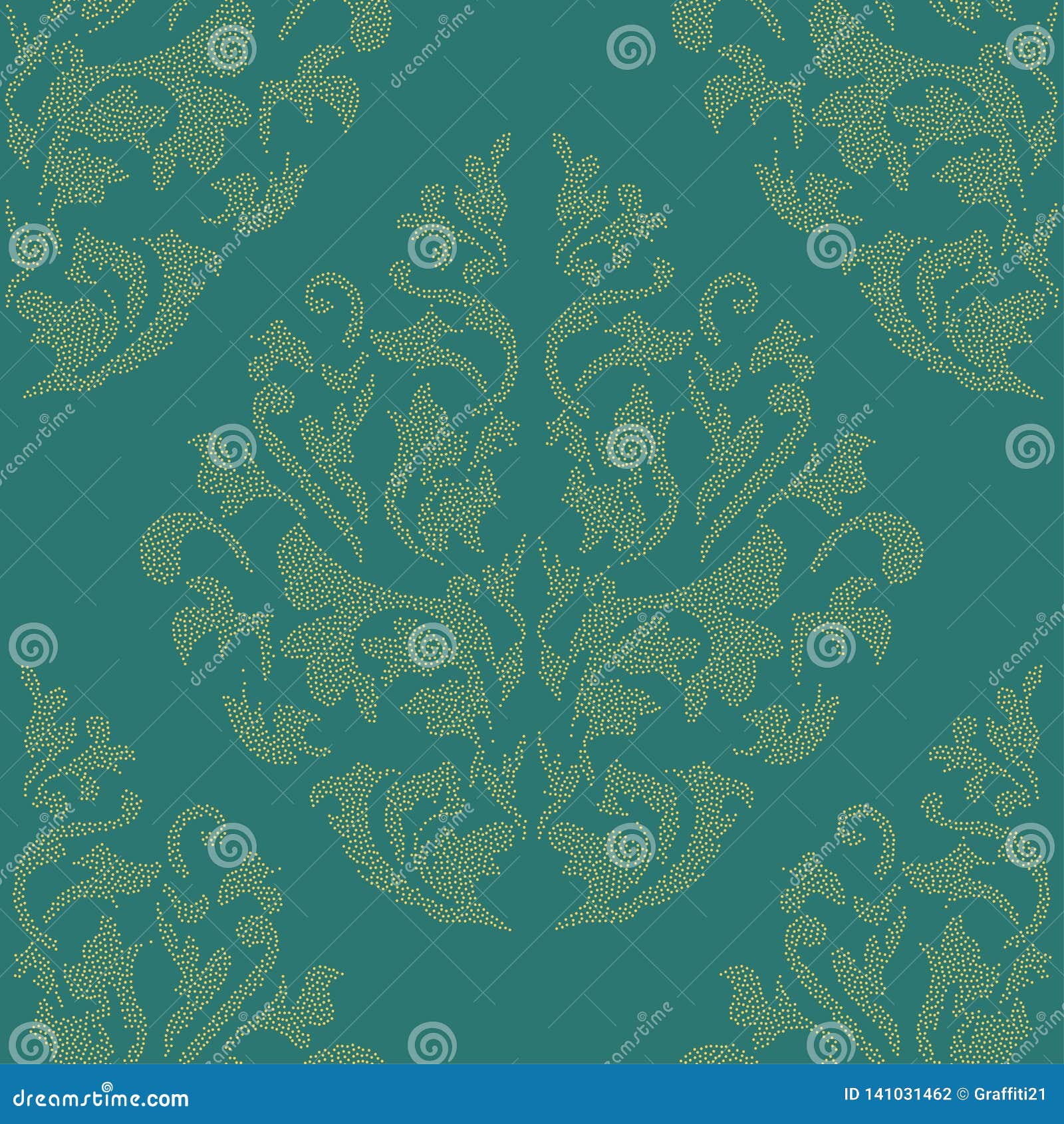 Oriental Vector Classic Colored Pattern. Seamless Abstract Background ...