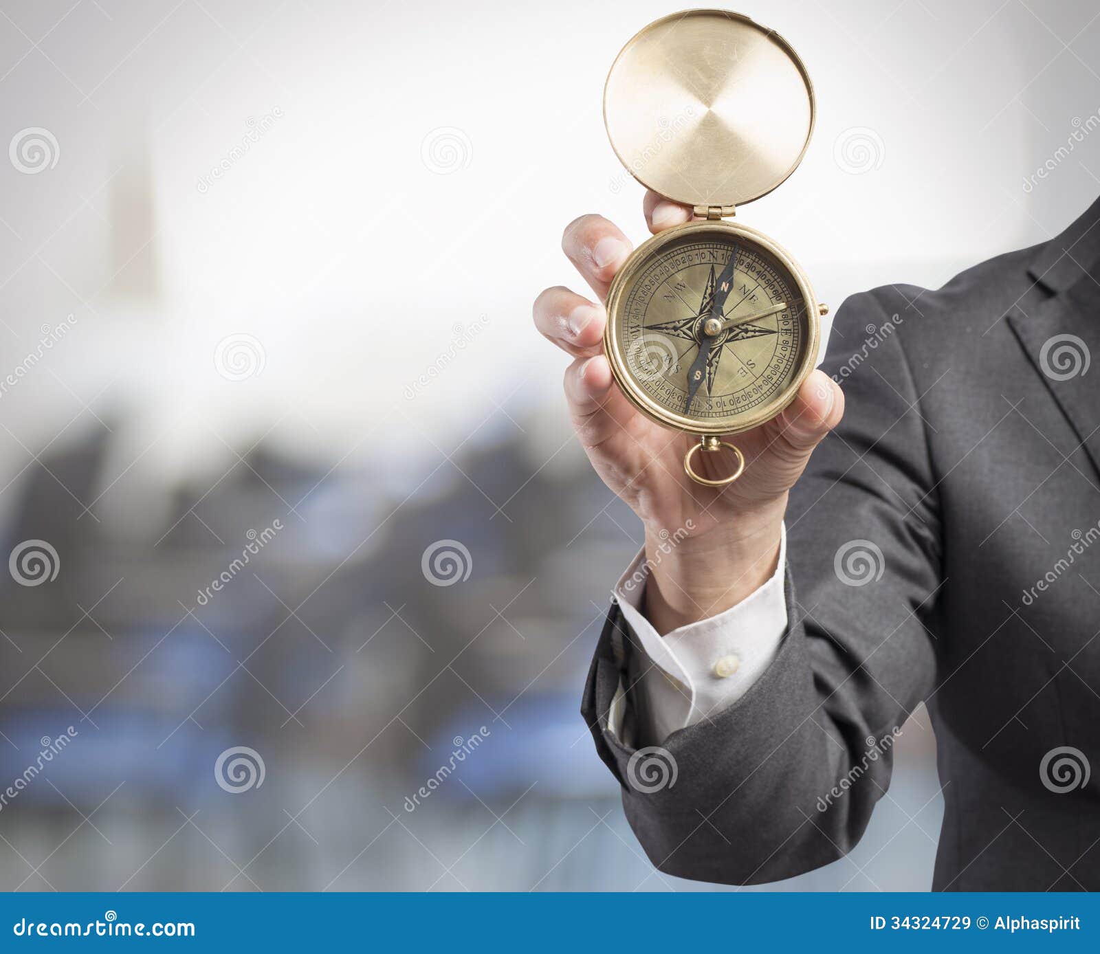 Orientation in the Business Stock Image - Image of future, concept ...