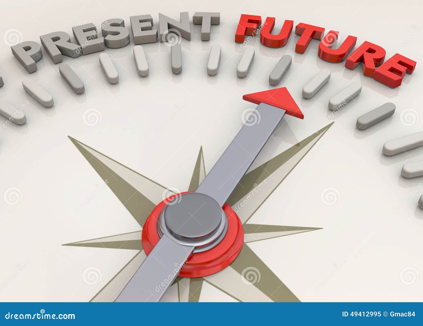 Orientation future - 3D illustration stock. Illustration du affaires ...