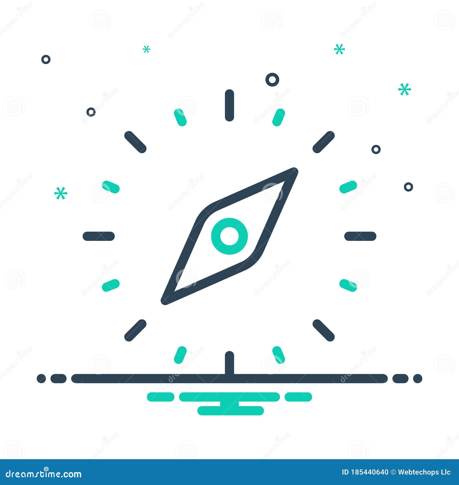 Guideline Icon. Simple Element Cartoon Vector | CartoonDealer.com ...