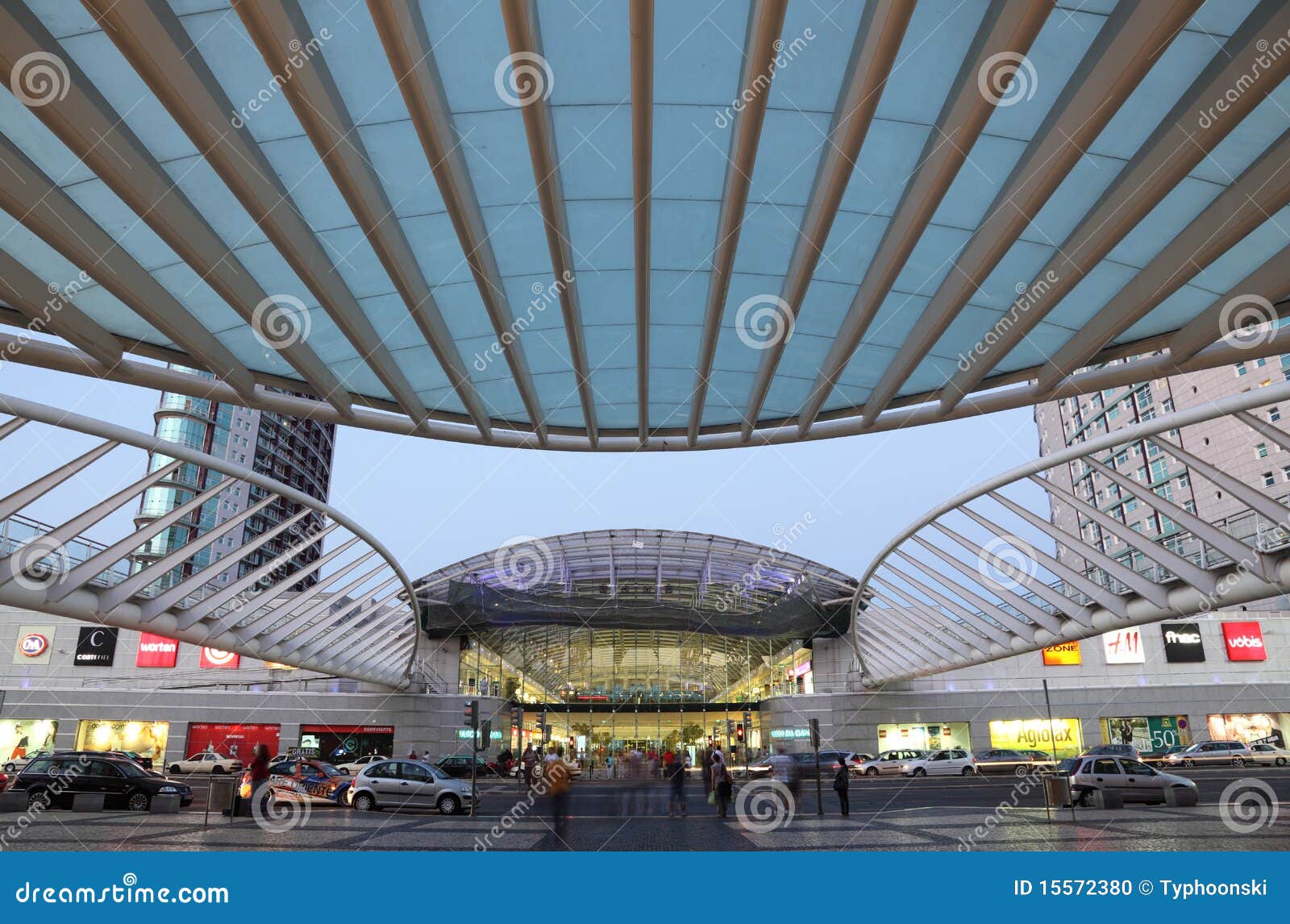 Oriente Station in Lisbon editorial image. Image of railroad - 15572380