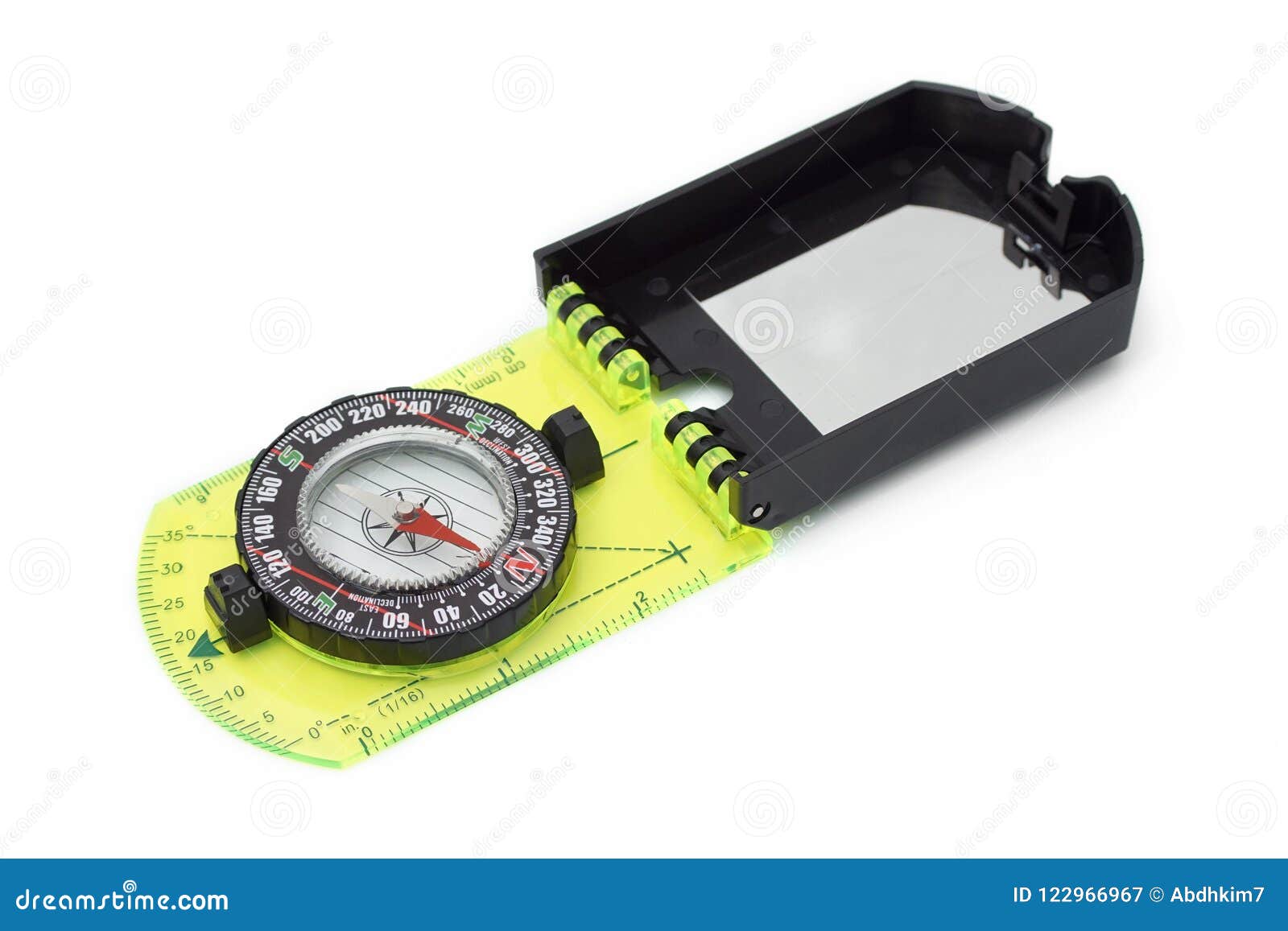 Orienteering compass stock image. Image of base, mapping - 122966967