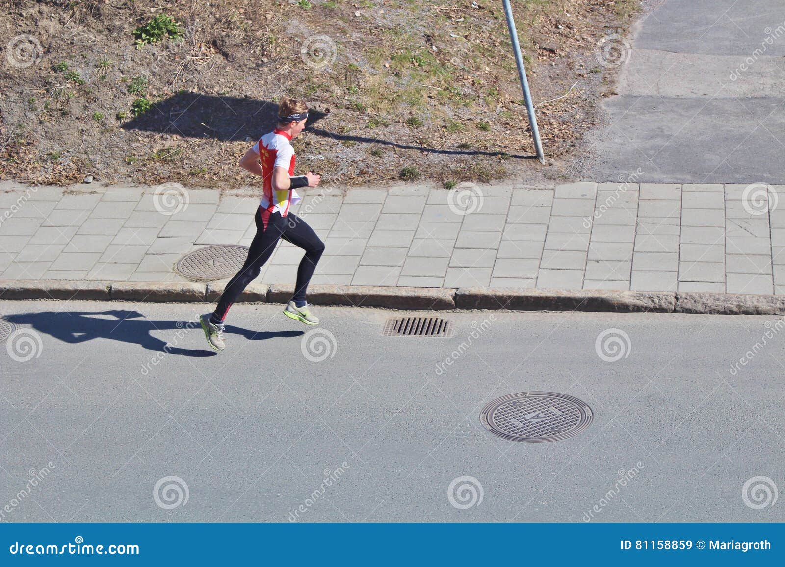 Orienteering Competition in Urban Environment Editorial Stock Image ...