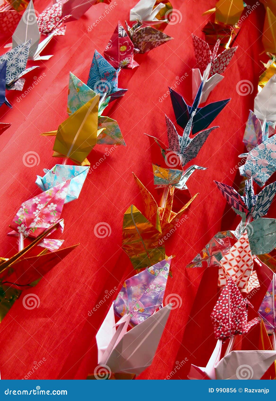Origami stock photo. Image of colorful, birds, decoration - 990856