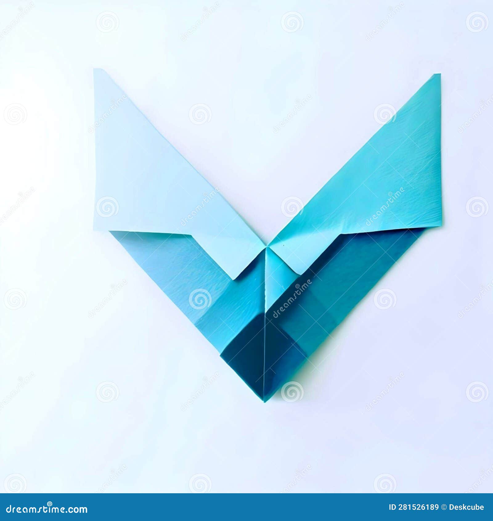 Origami Check Mark Logo Features a Folded Paper-like Shape Forming a ...