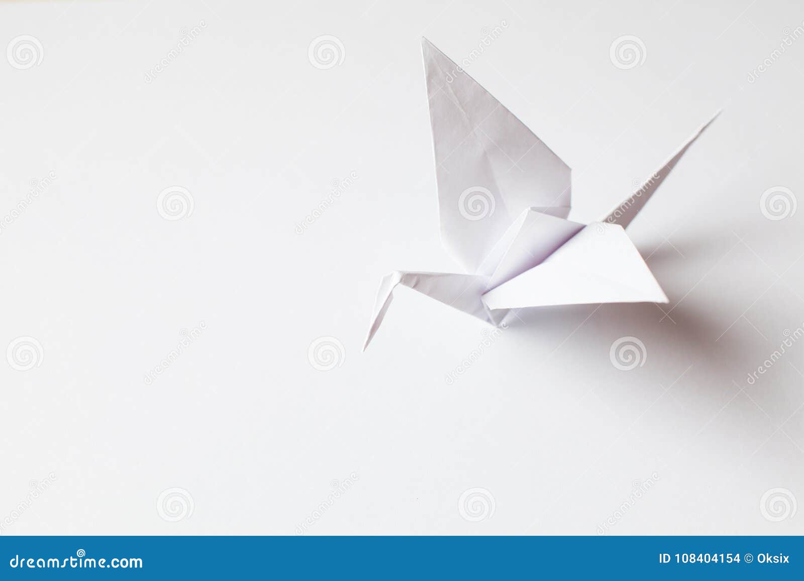 White crane handmade stock photo. Image of pattern, graphic - 108404154