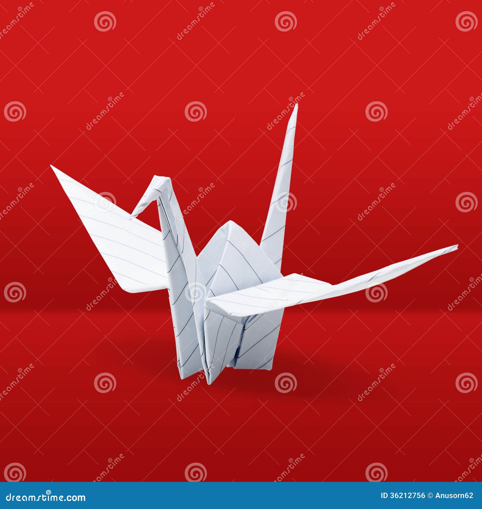 Origami Crane Doodle Hand Drawn Icon. Outline Drawing Origami Crane ...