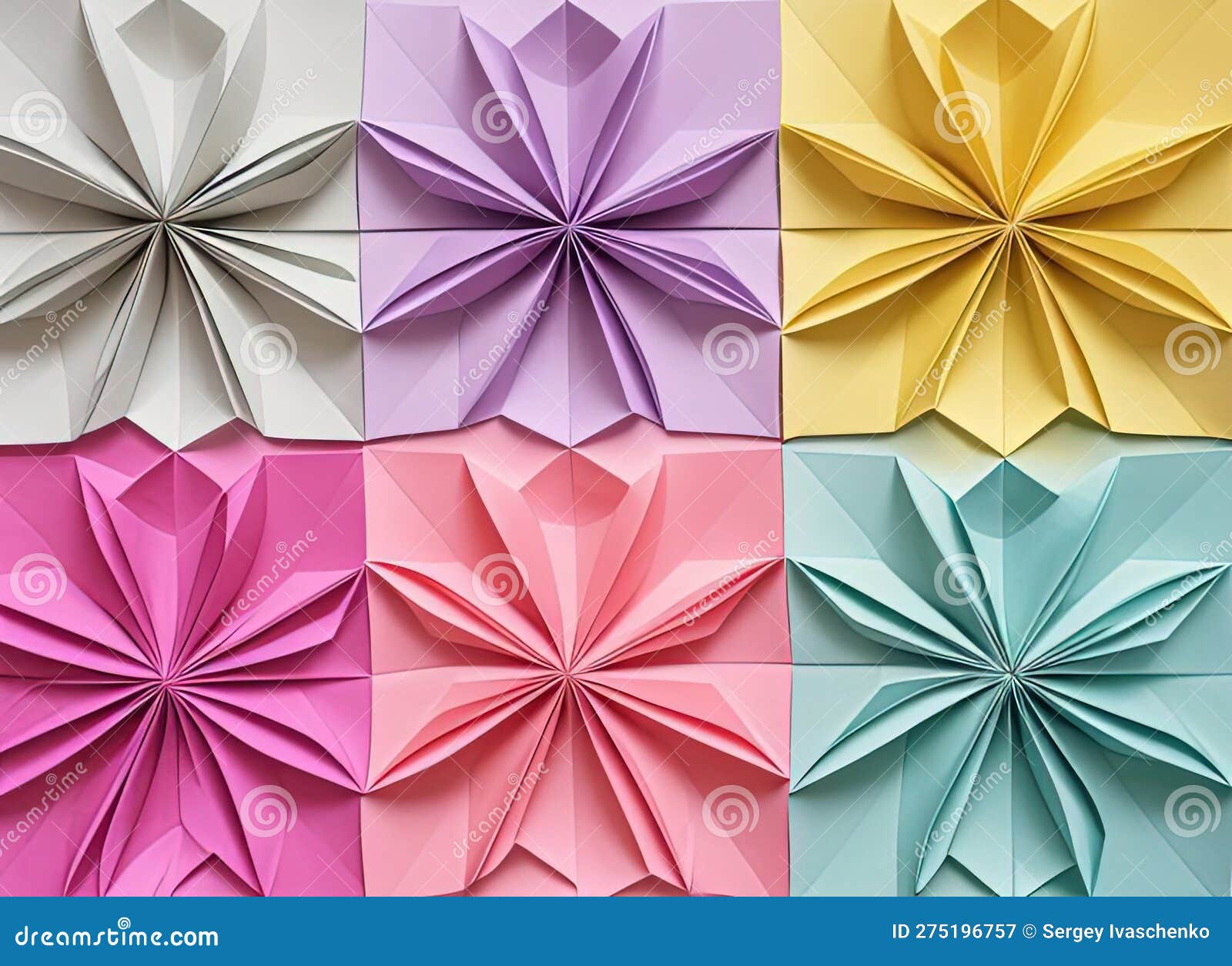 Origami. stock illustration. Illustration of design - 275196757