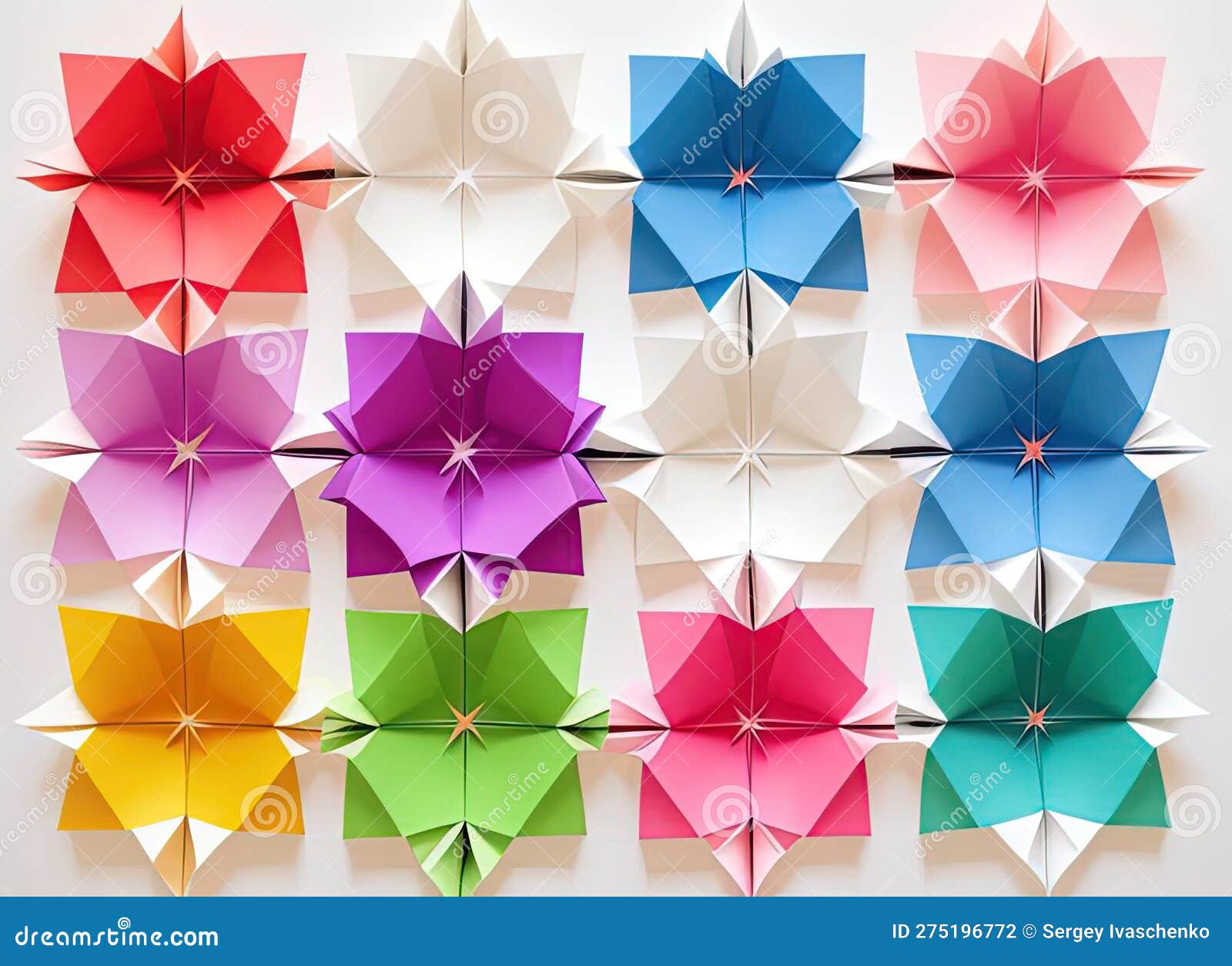 Origami. stock illustration. Illustration of origami - 275196772
