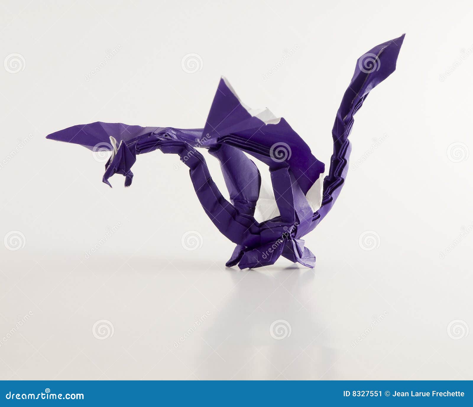 Origami dragon stock image. Image of japan, reptile, japanese - 8327551