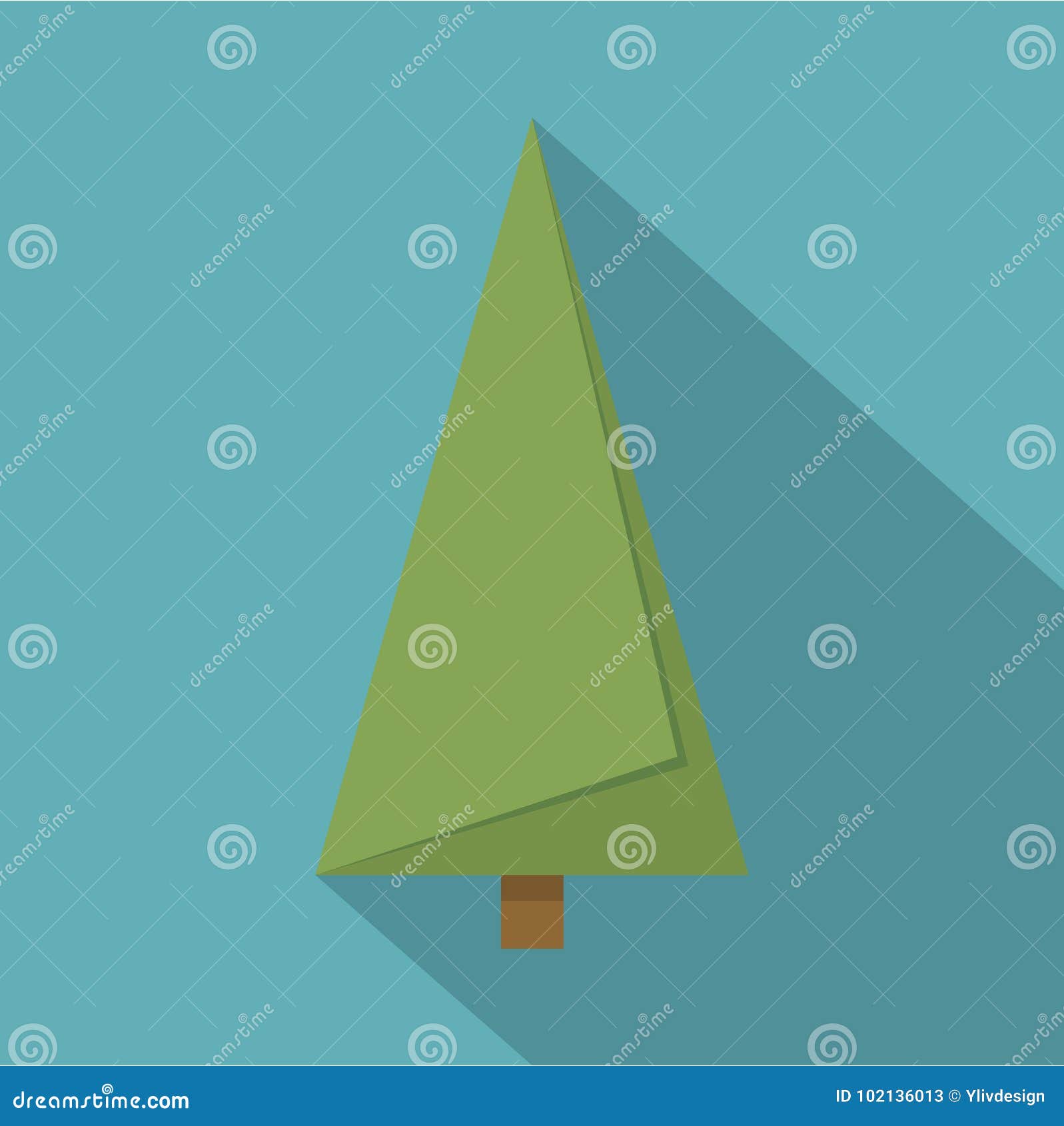 Origami Fir Tree Icon, Flat Style Stock Vector - Illustration of ... Origami Fir Tree Icon, Flat Style Stock Vector - Illustration of ...