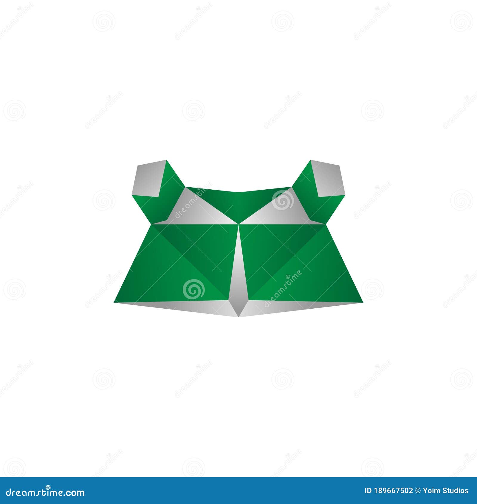 Origami Frog Colorful Vector Design Template Illustration Stock Vector ...