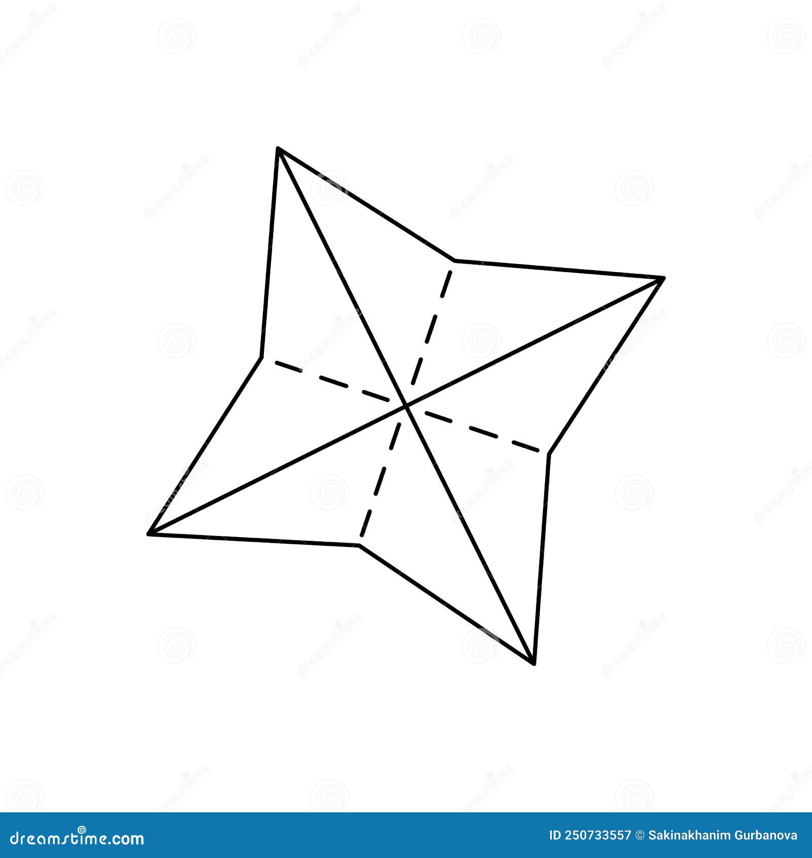 Origami Icon From Hobbies Collection. Simple Line Element Origami ...