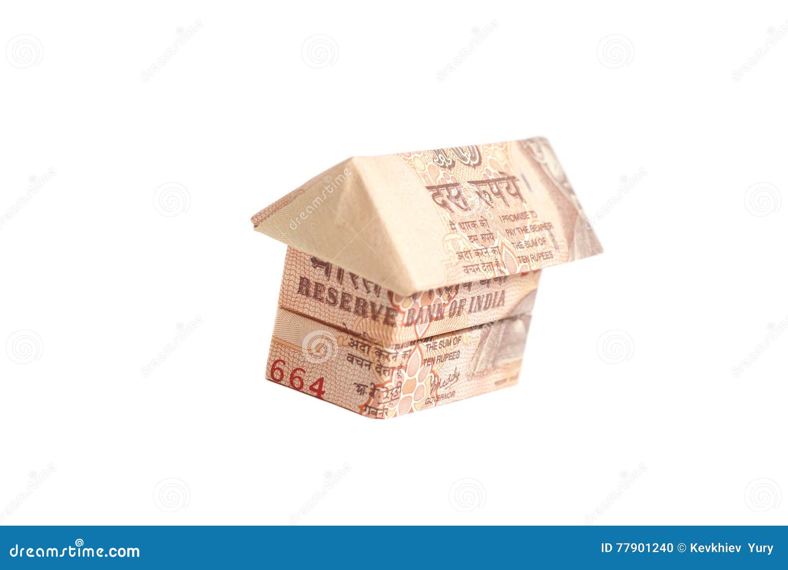 Origami Made of Indian Rupee Banknotes Stock Photo - Image of ...