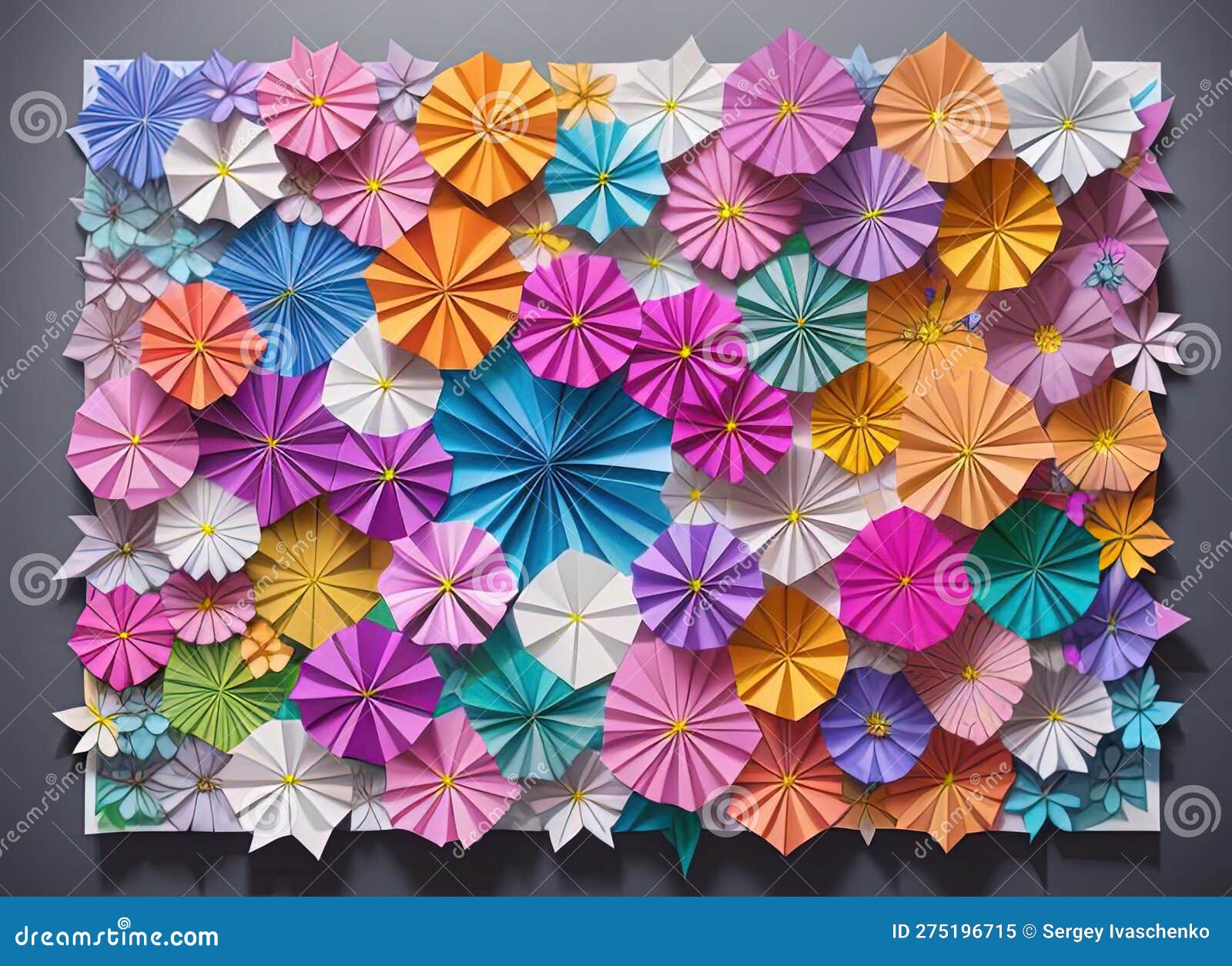 Origami. stock illustration. Illustration of neural - 275196715