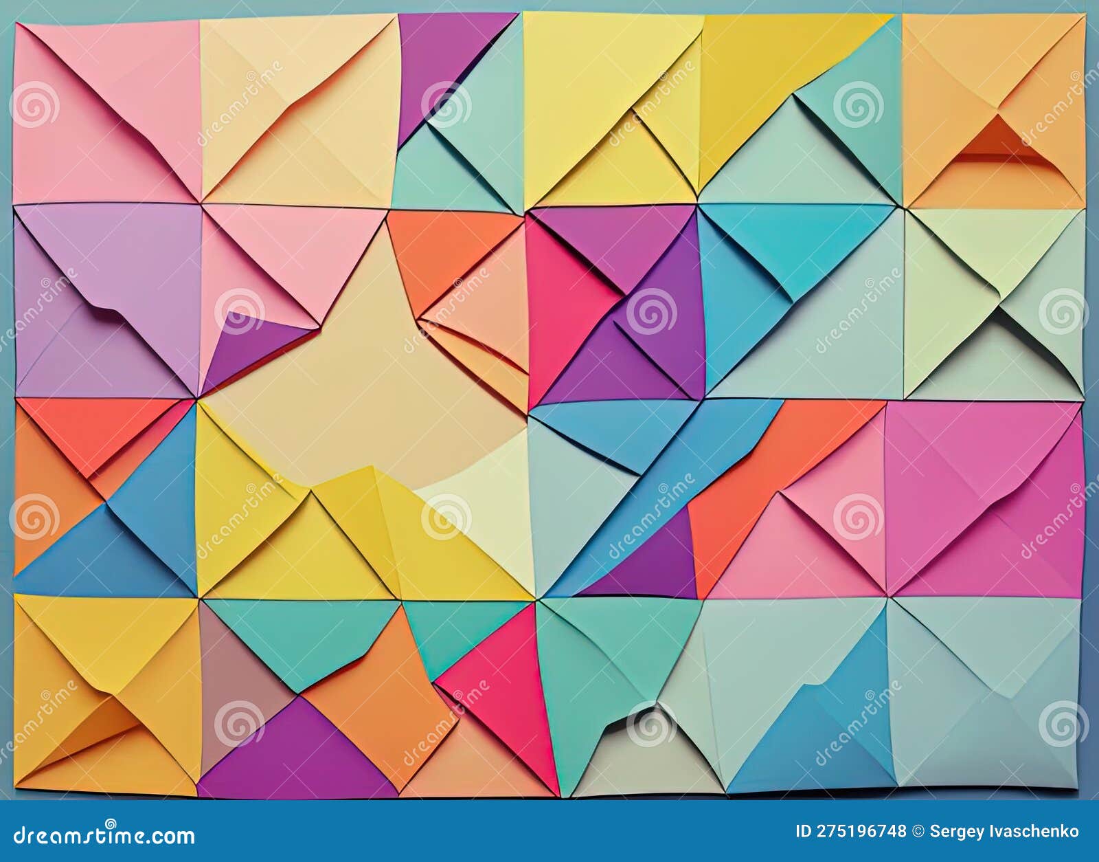 Origami. stock illustration. Illustration of paper, textile - 275196748