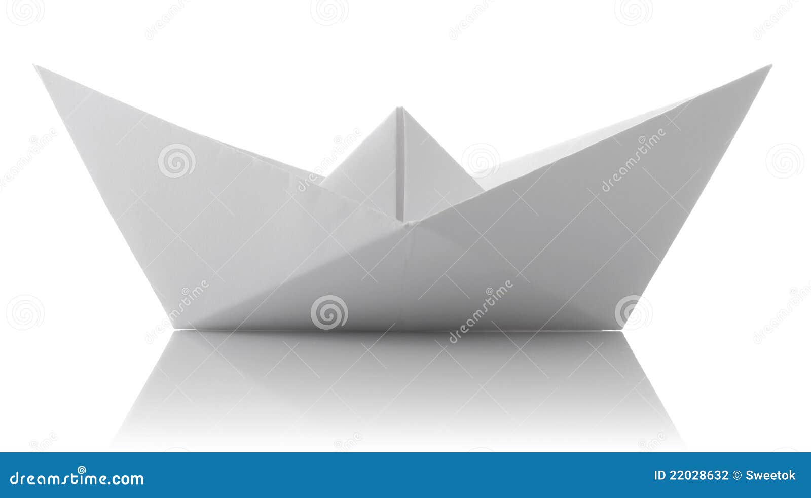 Origami of paper ship stock photo. Image of origami, paper - 22028632