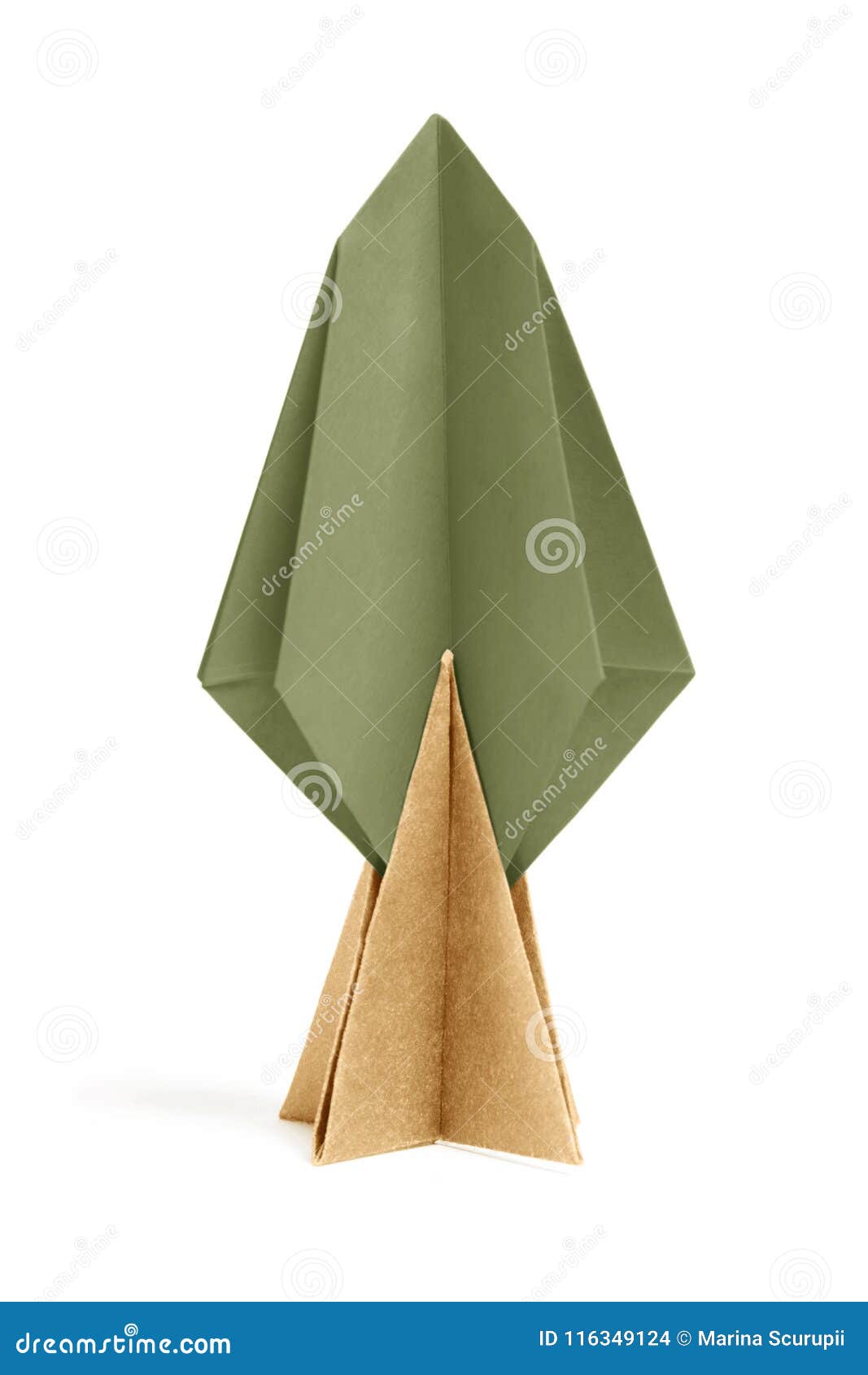 Origami Paper Tree Stock Photography | CartoonDealer.com #116388818