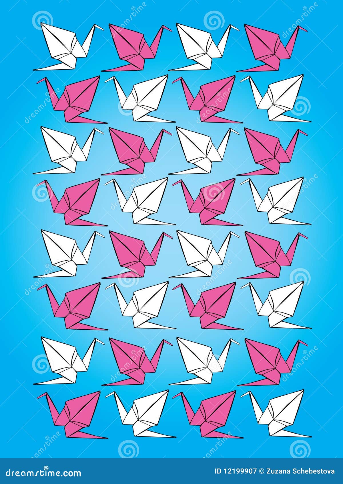Origami Pattern Vector Background Stock Illustration - Illustration of ...