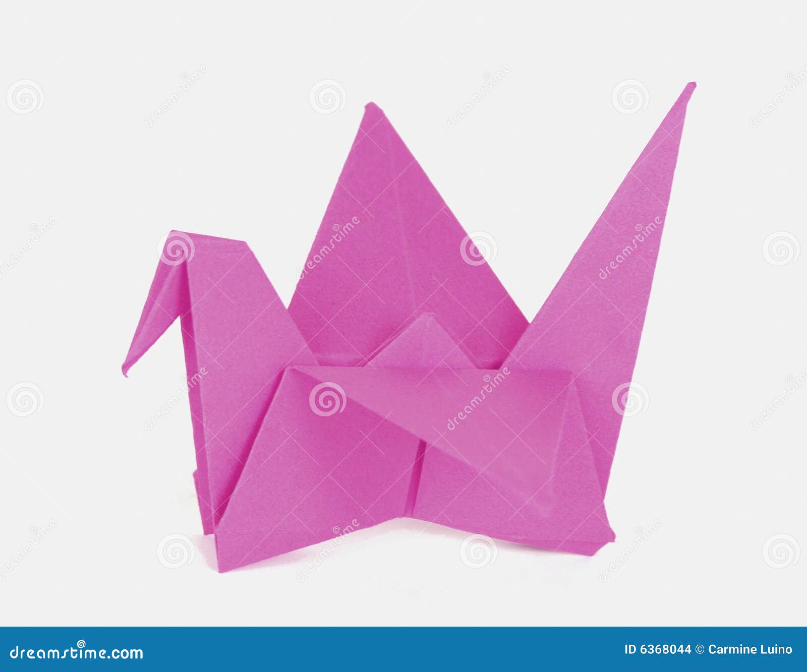 Origami pink stock photo. Image of oriental, delicate - 6368044