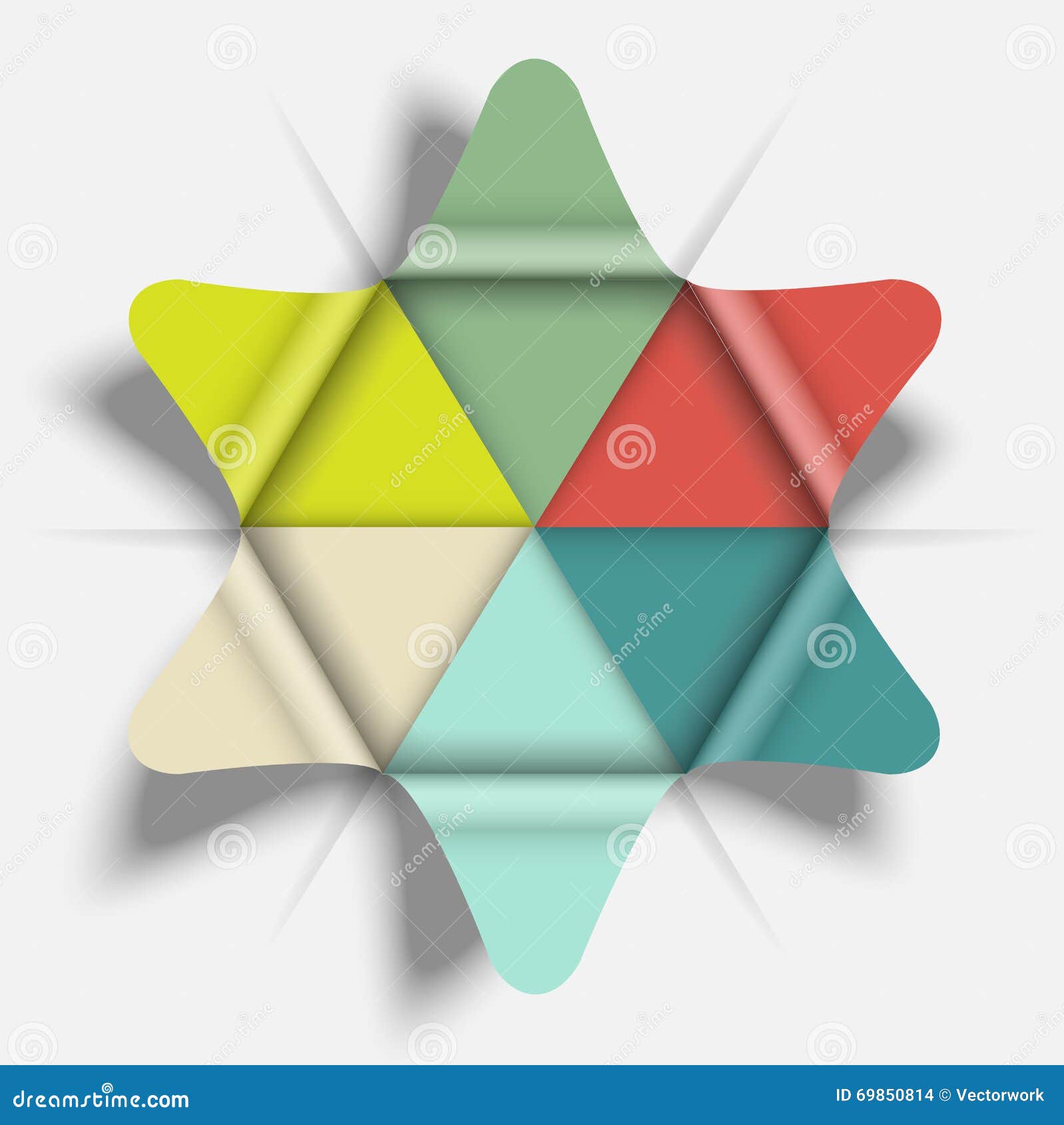 3d Process Cycle Chart With Arrows Cartoon Vector | CartoonDealer.com ...