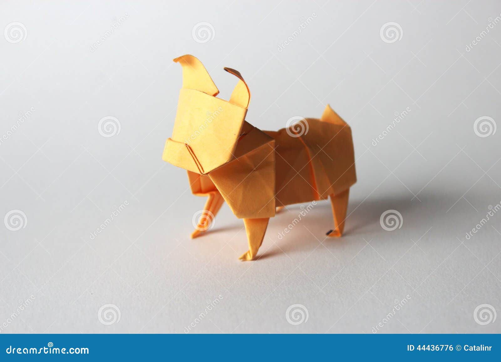 Origami pug stock photo. Image of asia, nature, animal - 44436776