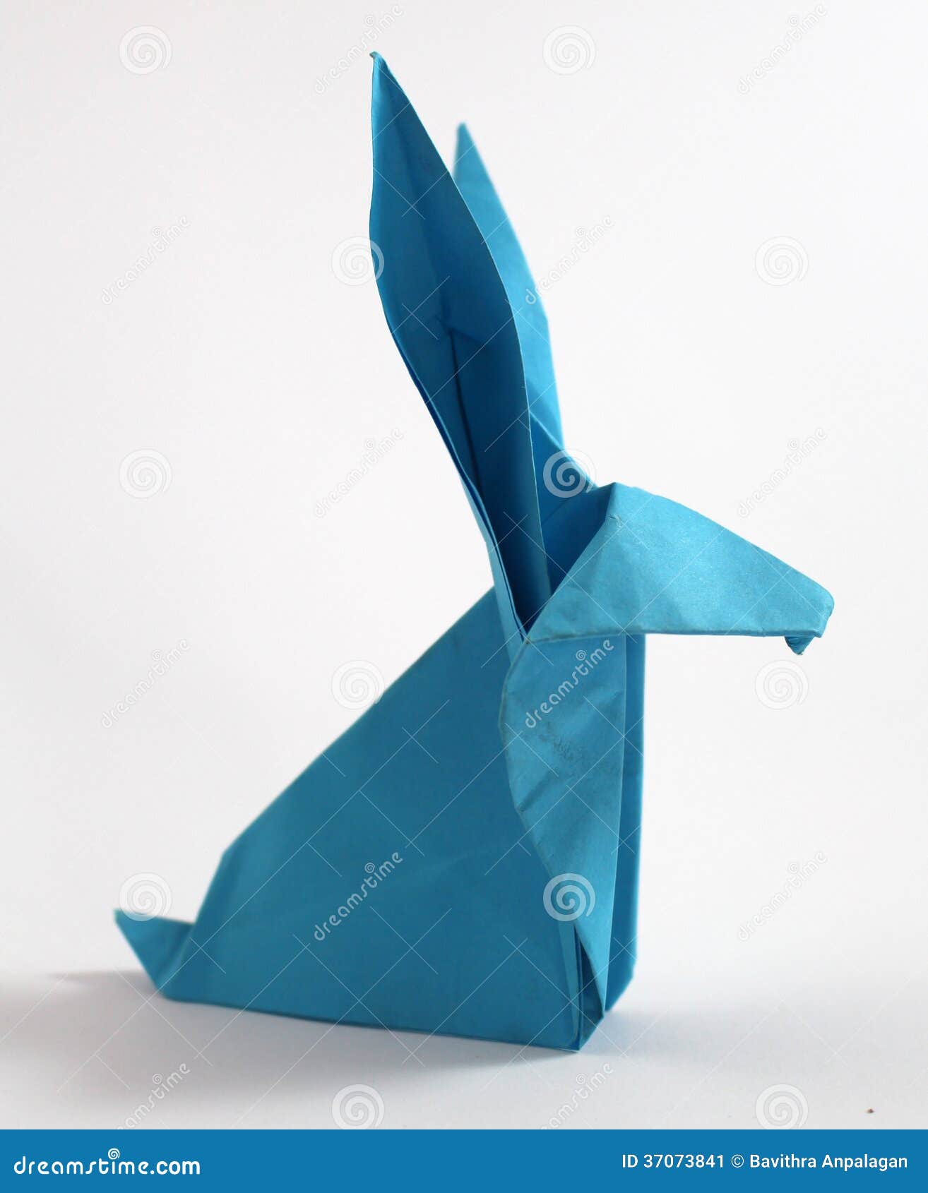 Origami Rabbit By Recycle Papercraft Royalty-Free Stock Photography ...