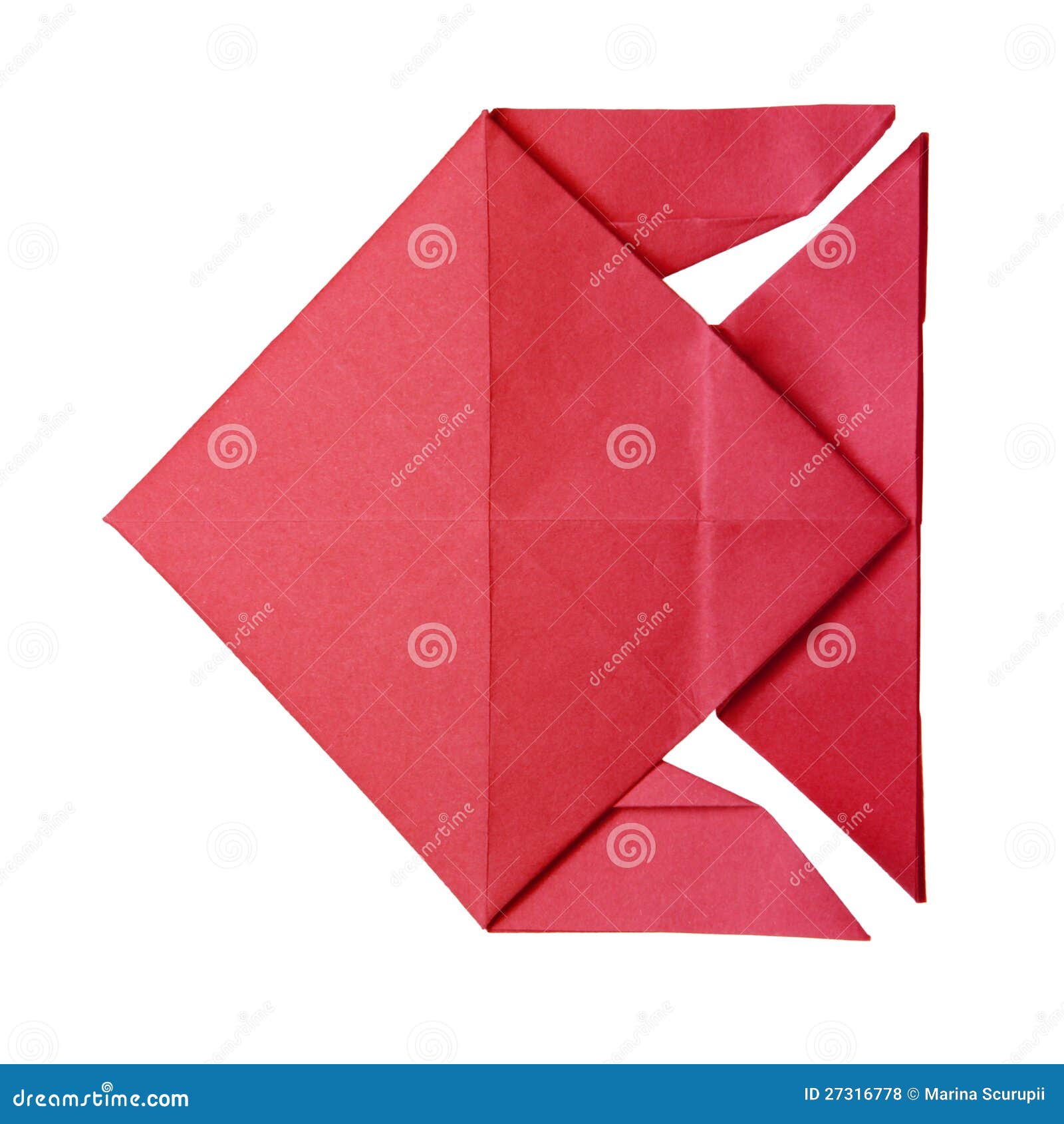 Origami Fish Envelope