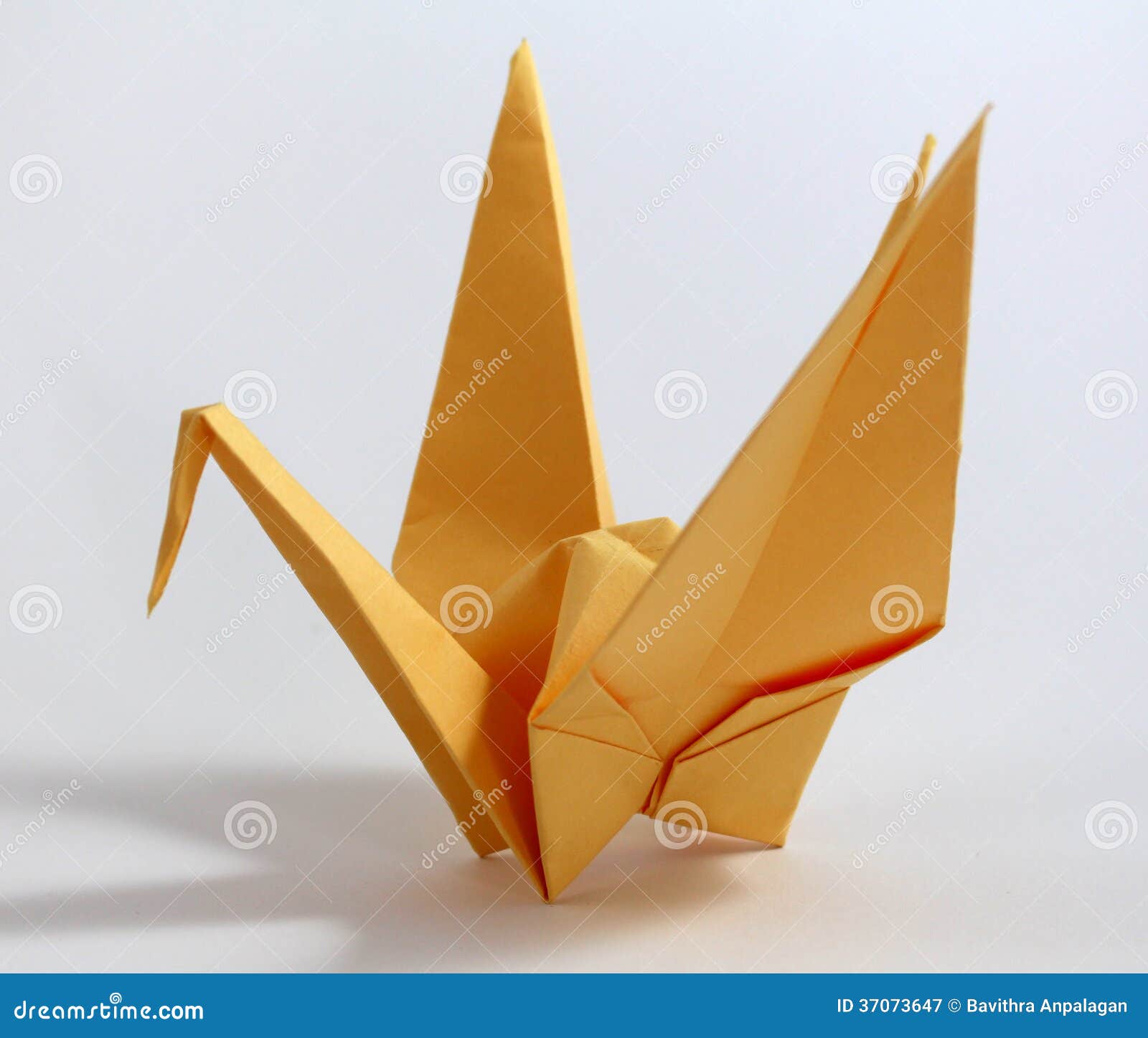 Origami-Schwan stockbild. Bild von fünf, phantasie, kreativität - 37073647
