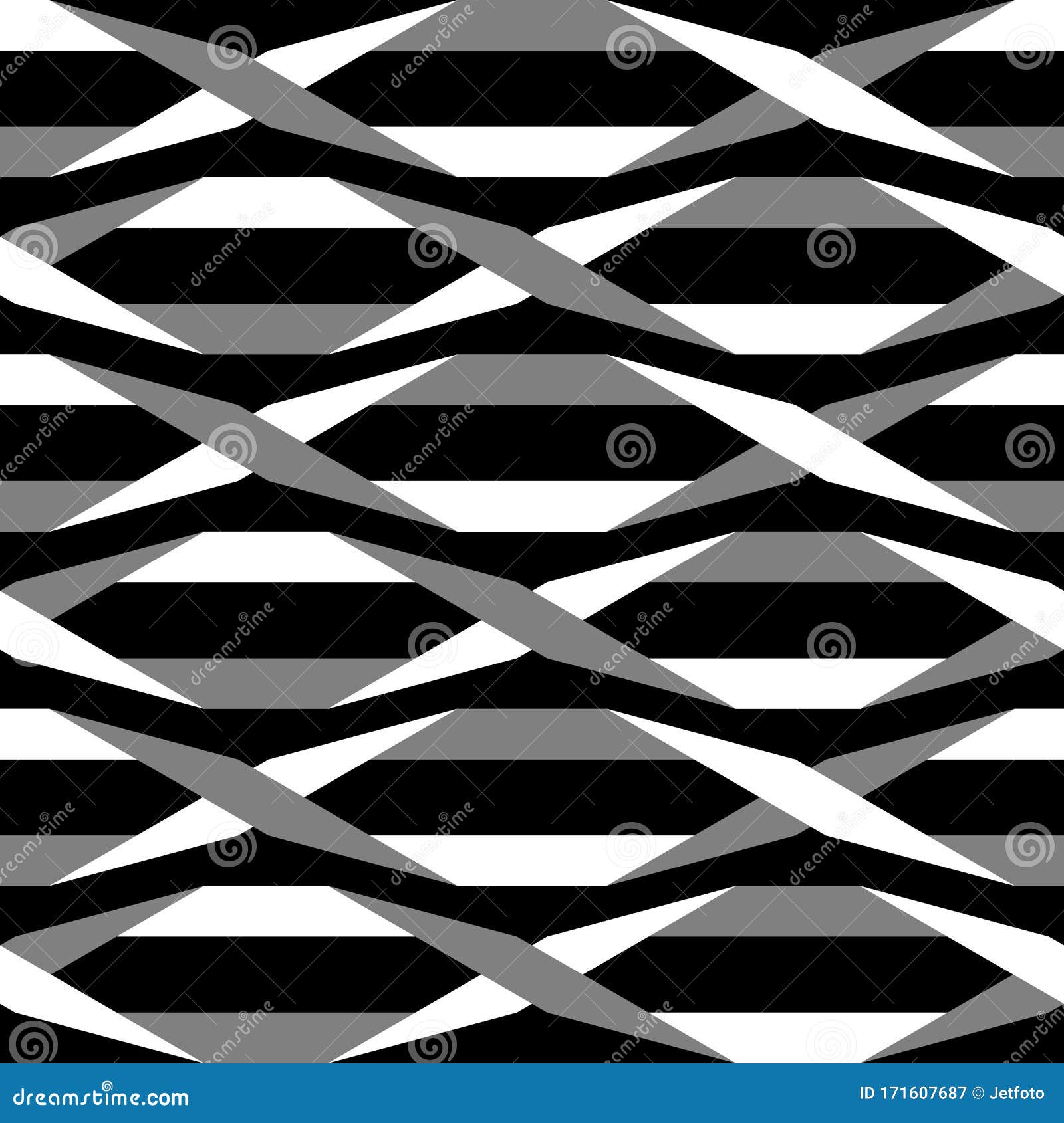 Origami. Seamless and Simple Geometric Pattern Stock Vector ...