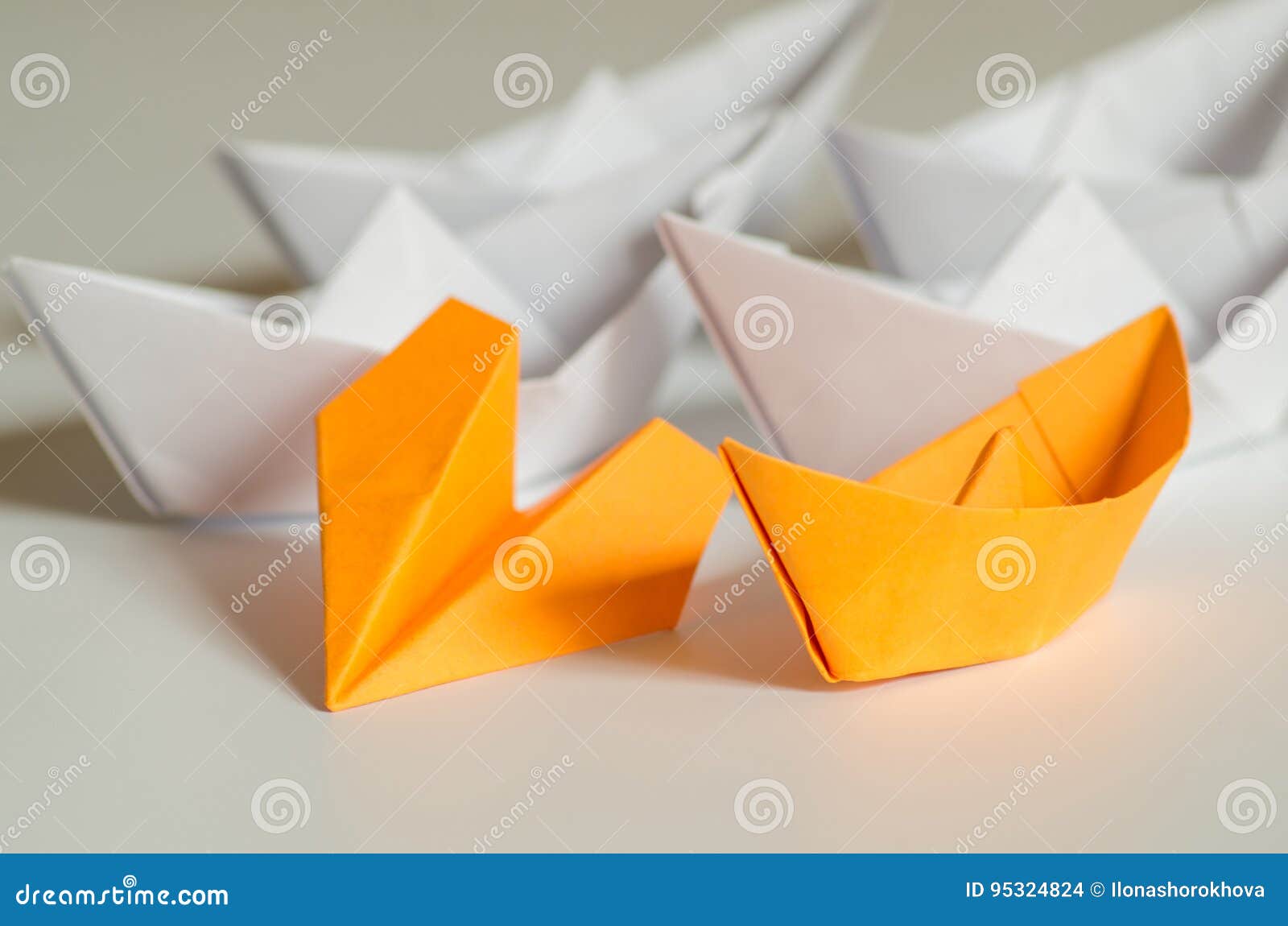 Origami ships and plane stock photo. Image of ship, hand - 95324824